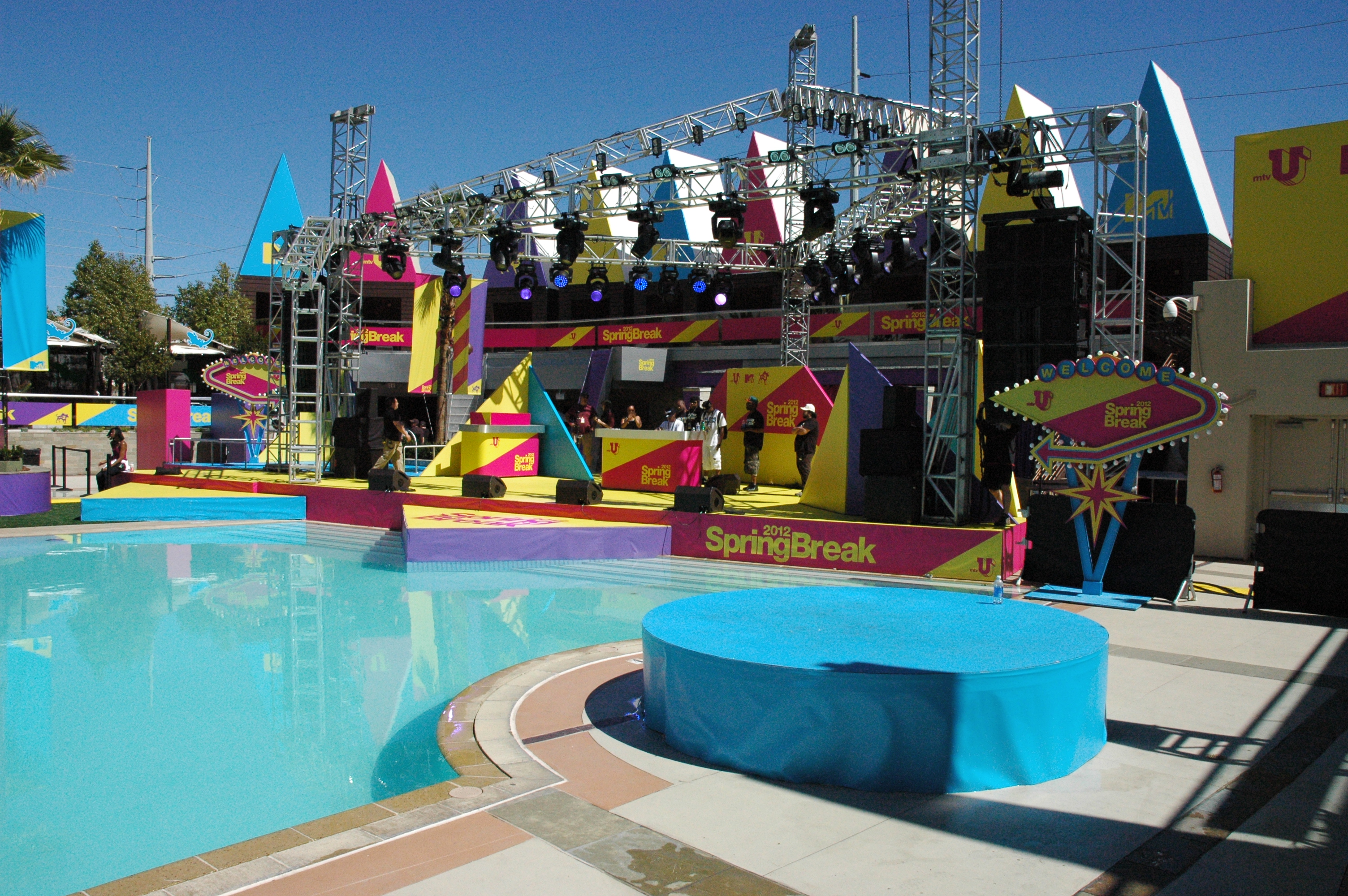 MTV Spring Break 2012 - Ed Haynes Design