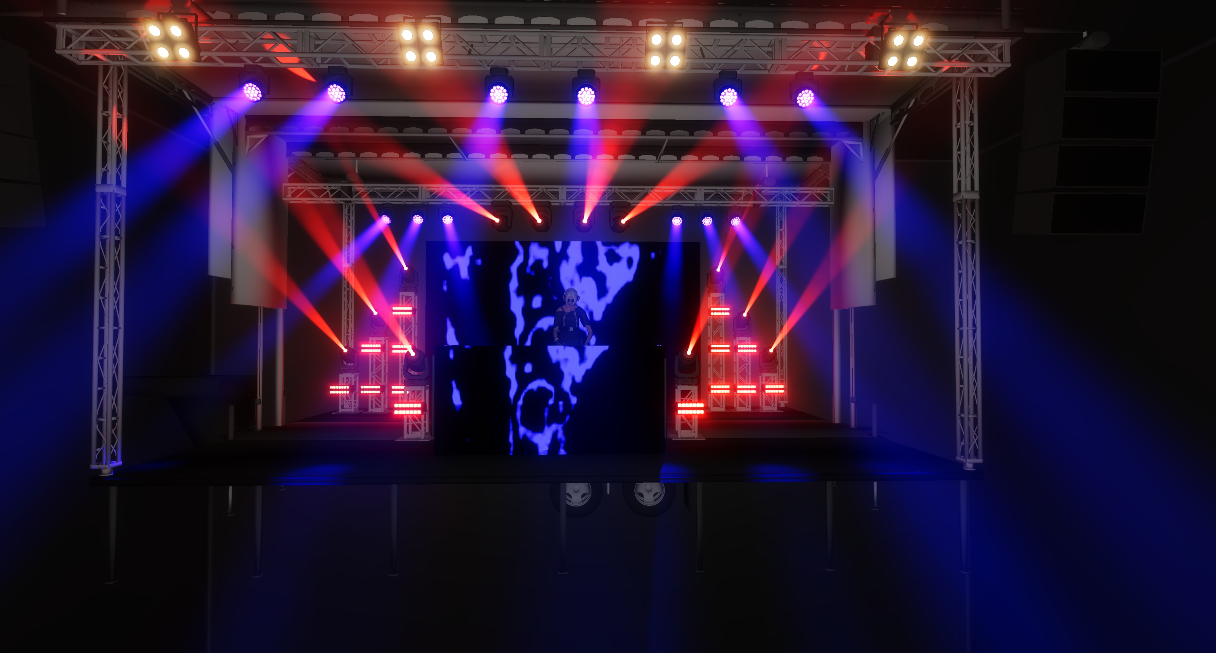 APEX 3224 STAGE EDM SHOW - Simon Lally