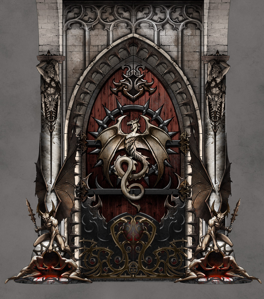 Castlevania - Javier Alcalde illustration