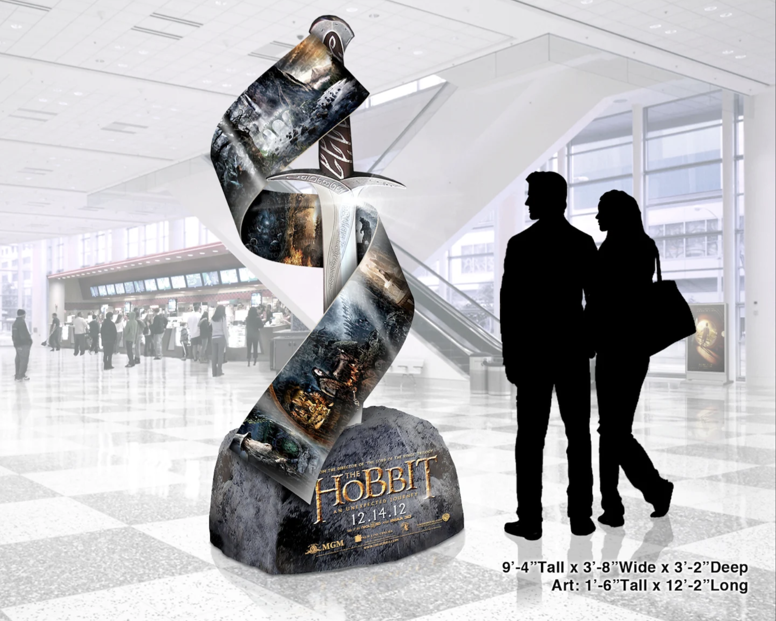 Movie Standee Design - Taylor Christensen