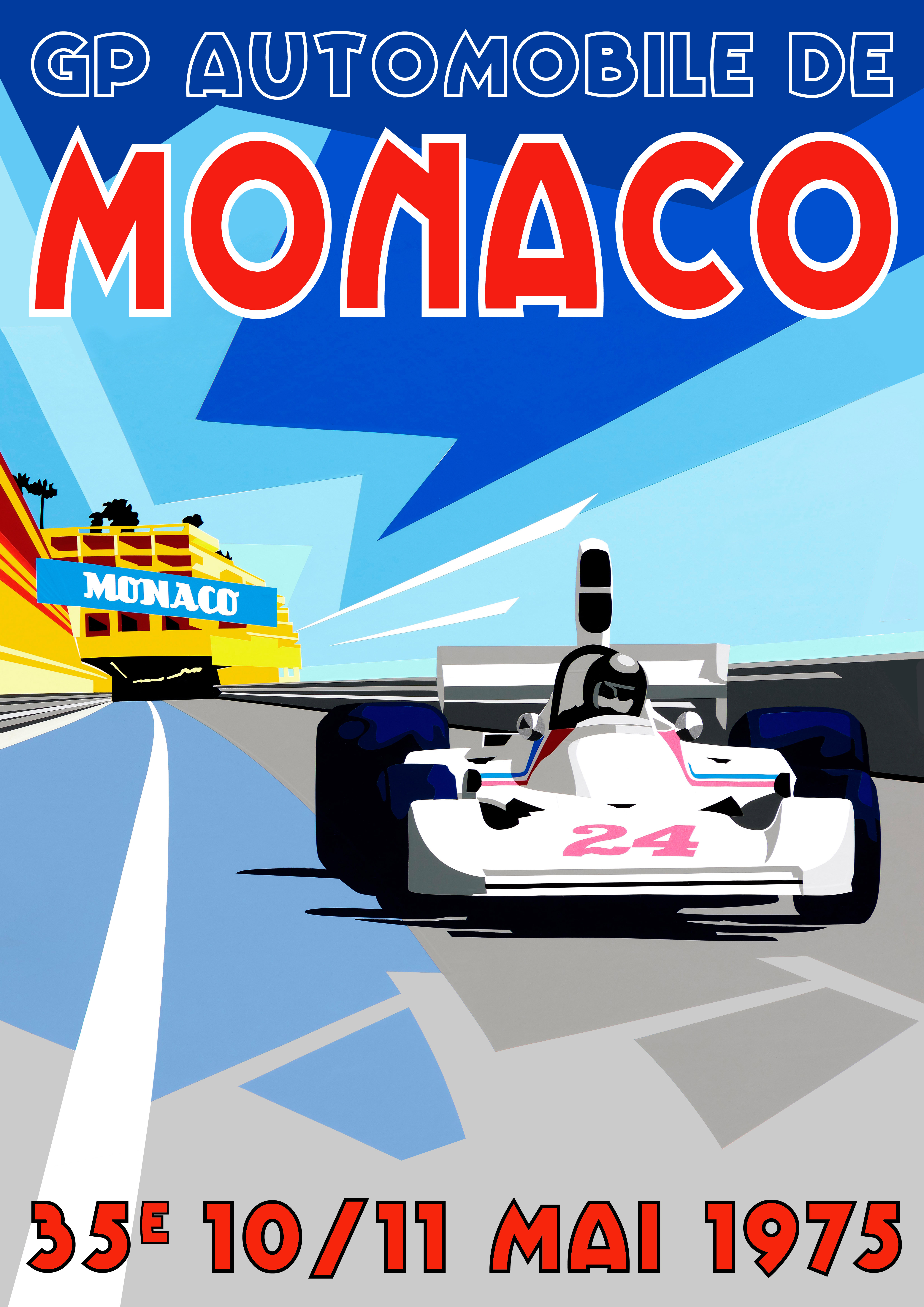 Fine Art Giclee Poster-style prints - Joel Clark. Artist. Speed Icons
