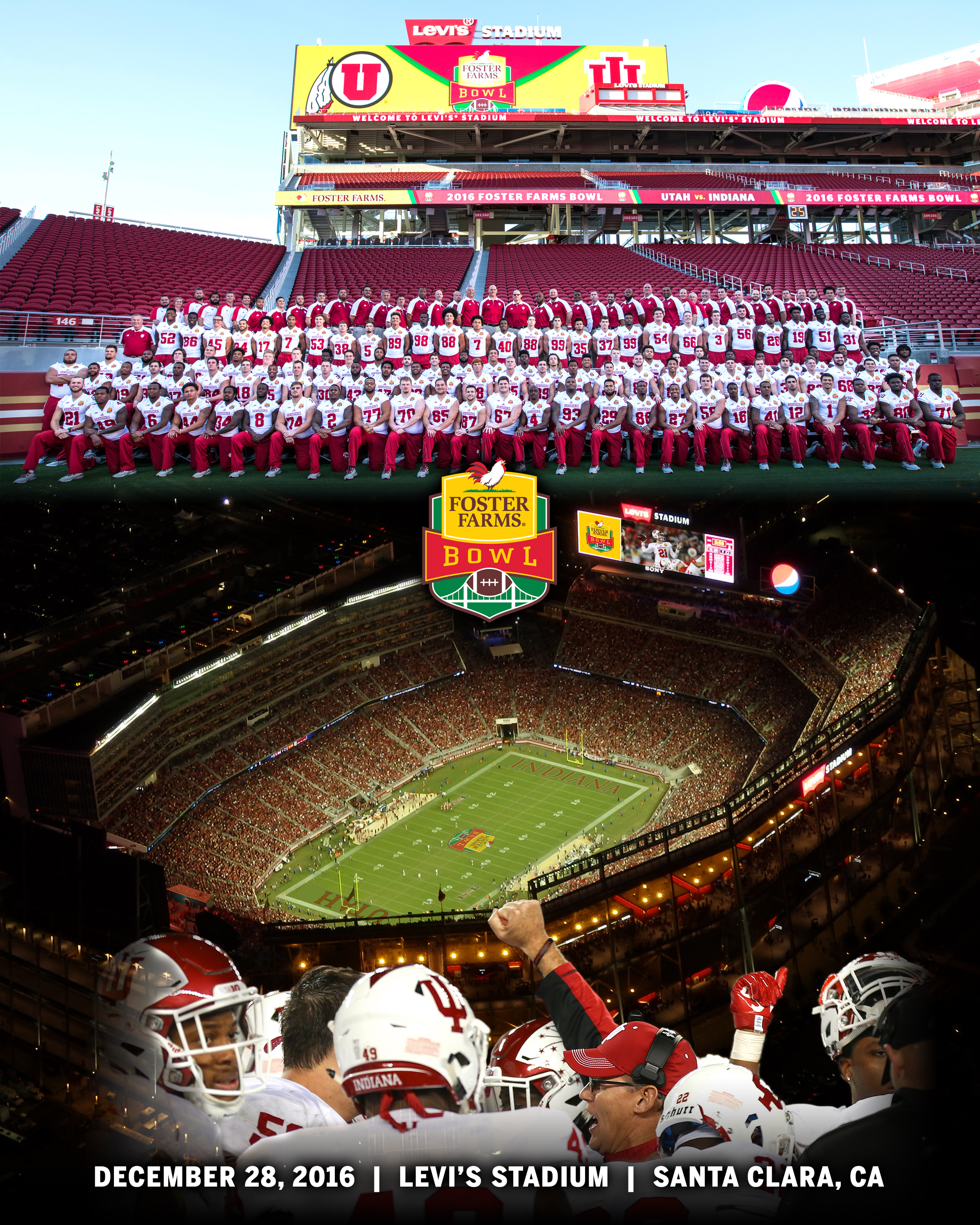 IU Football Graphics & Photography