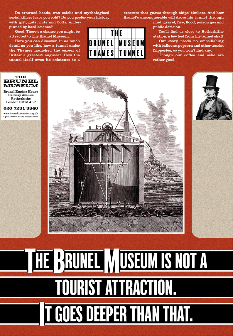 The Brunel Museum – Posters, Print, Branding - John Silver. Writer ...