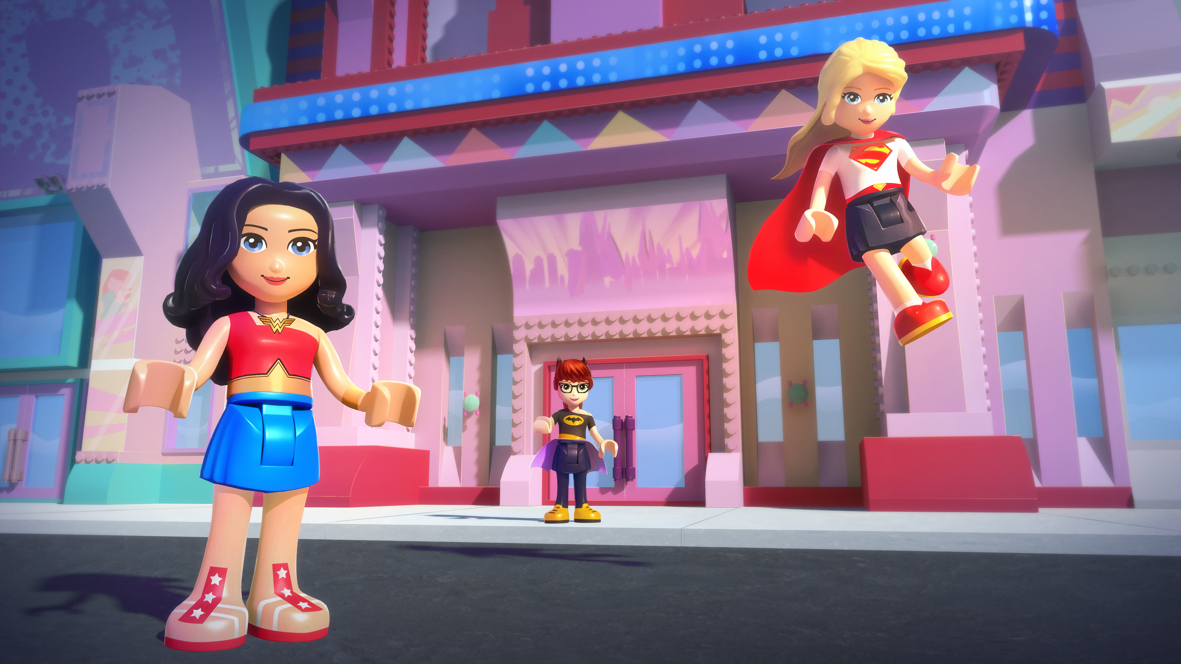 Carbon Superhero Girl