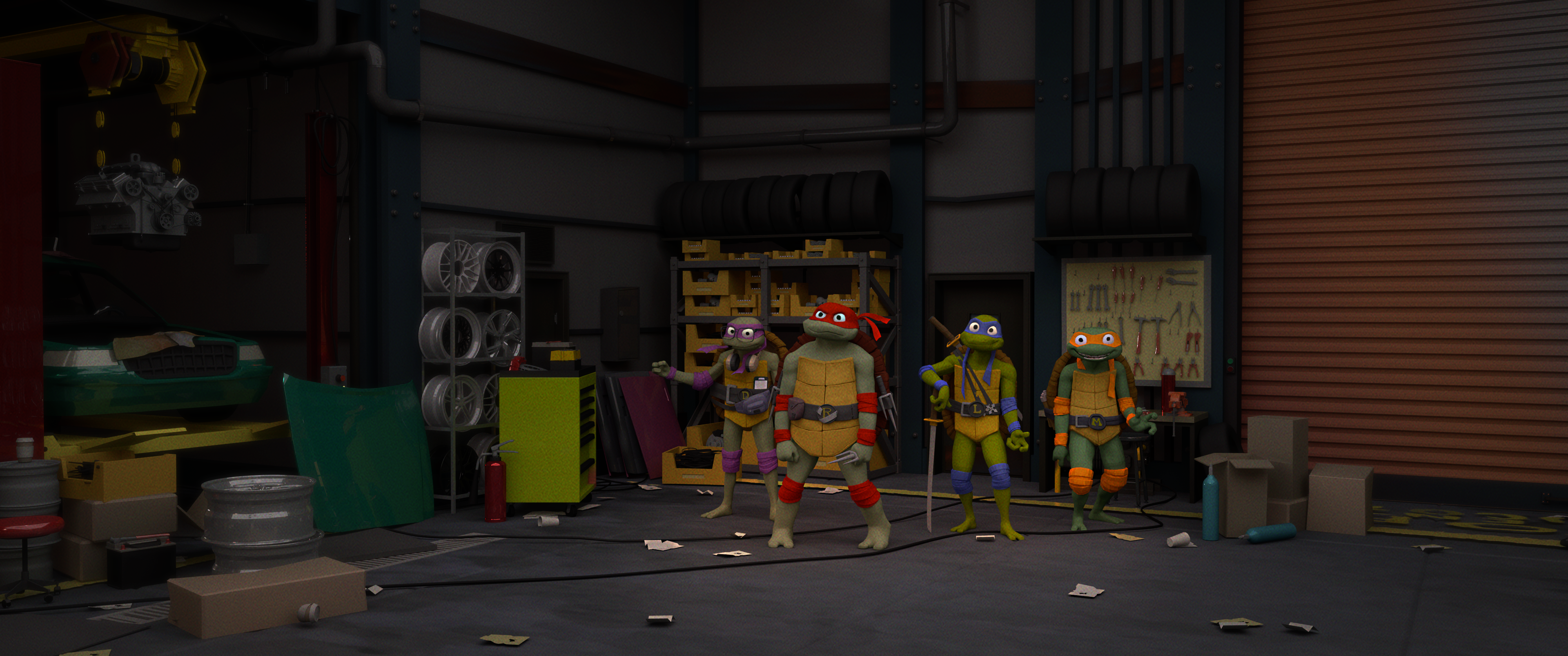 Teenage Mutant Ninja Turtles: Mutant Mayhem - Tony Ianiro – 3D / 2D ...