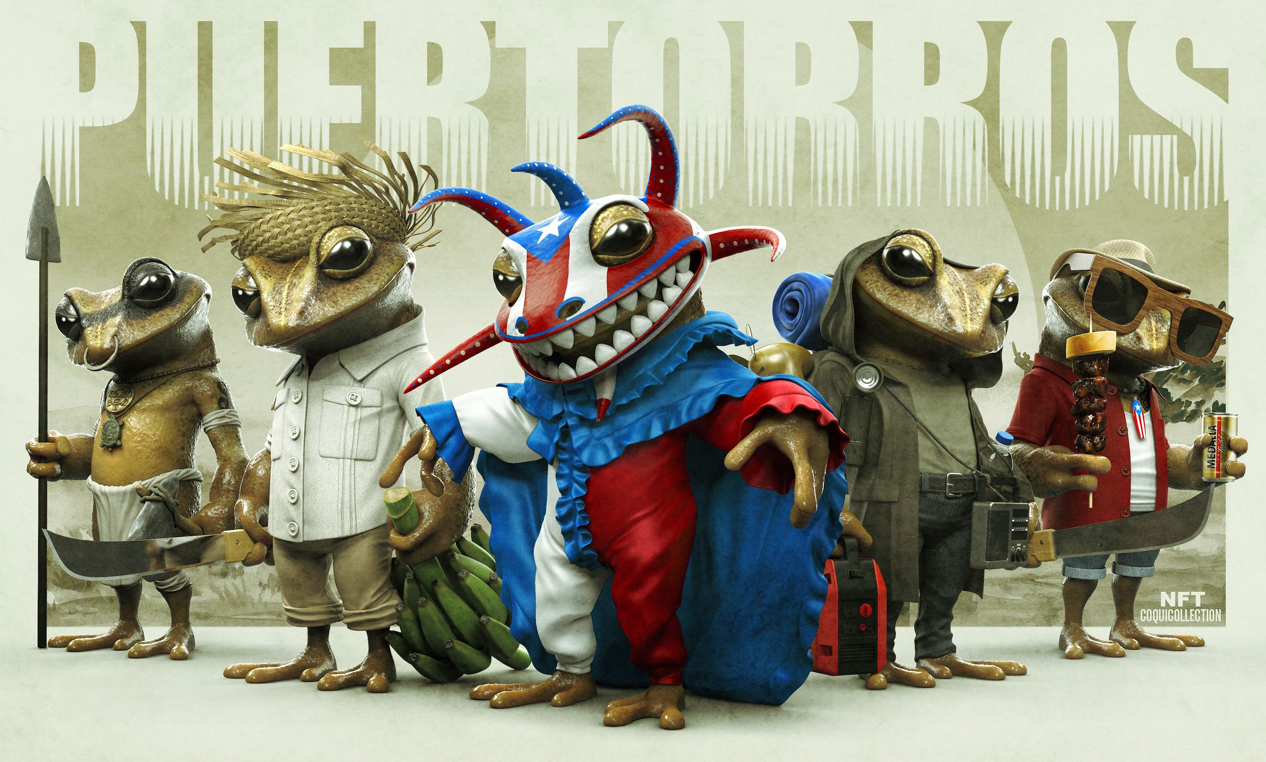 COQUI NFT & TOY COLLECTION - IAN REYES