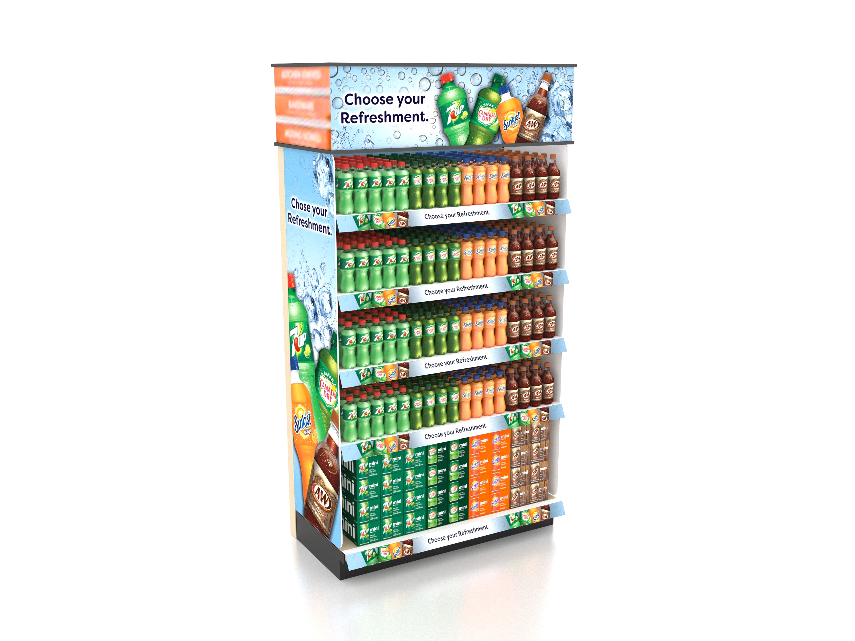 Beverage POP Displays - Jason’s Portfolio