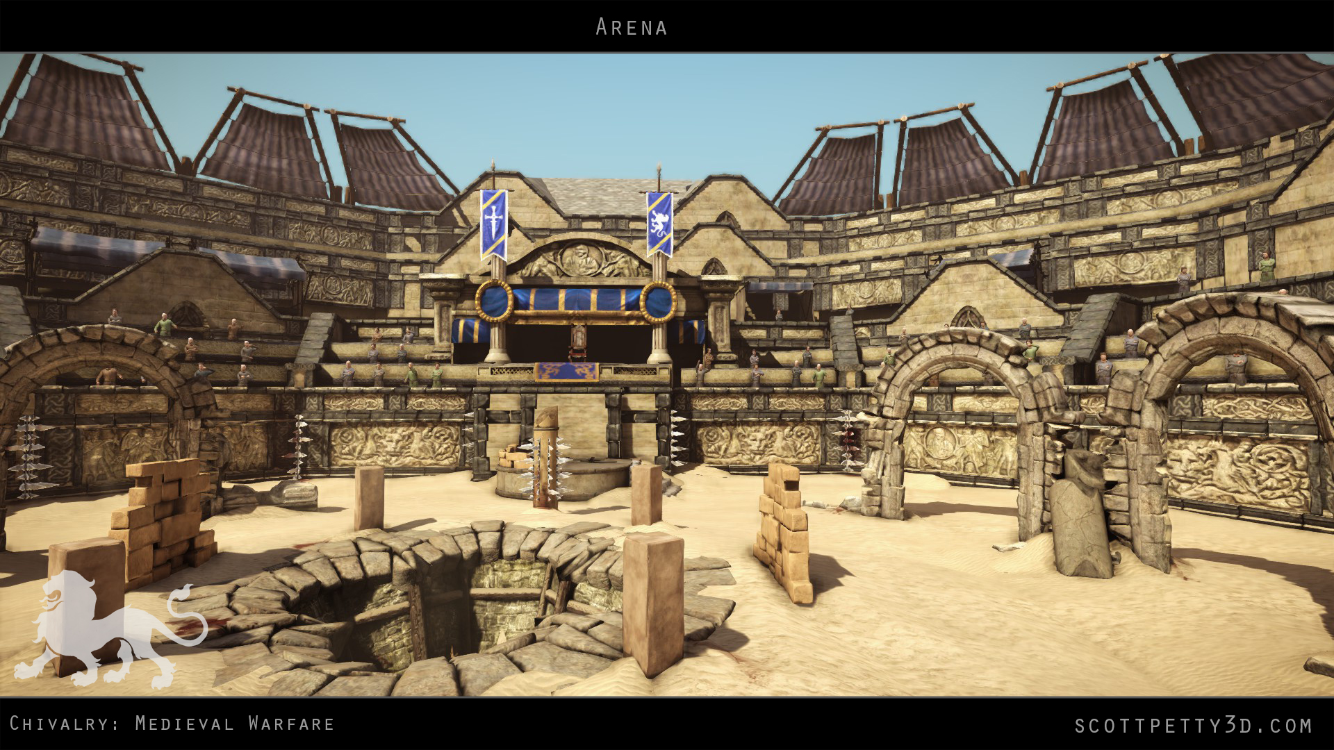 Arena - Scott Petty: Environment Artist/ Level Designer