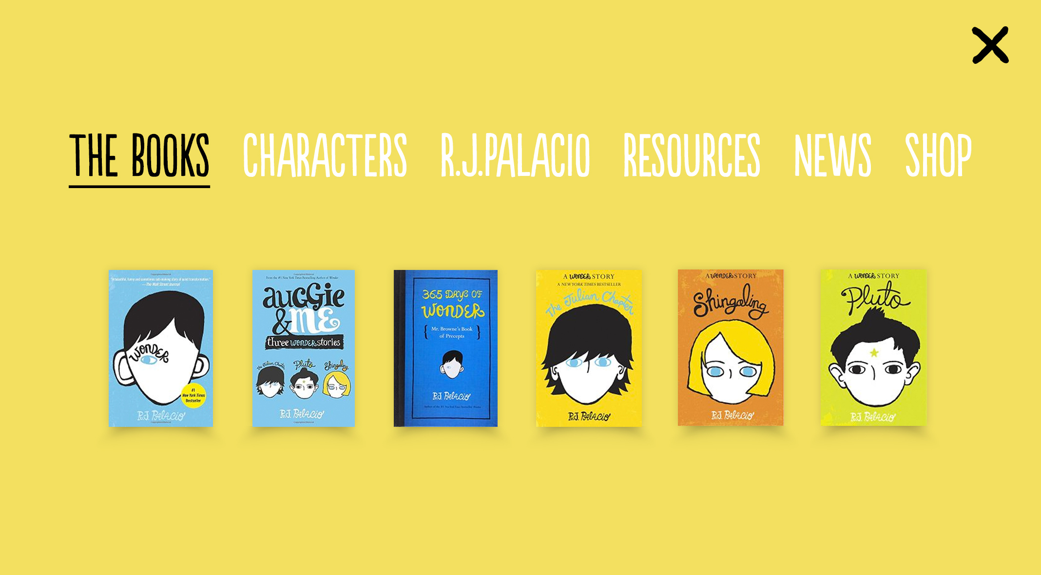 Wonder The Book Characters