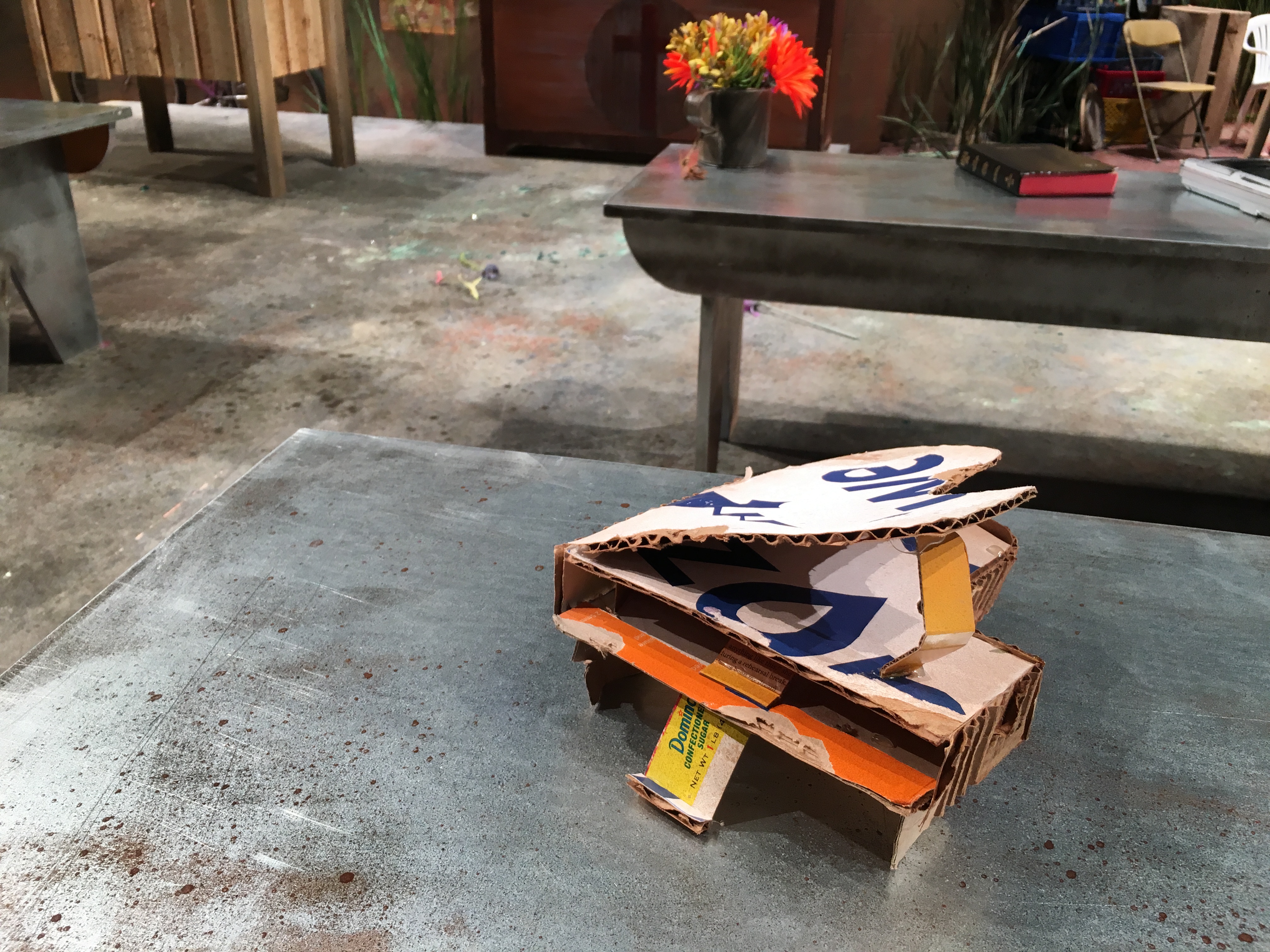 Cardboard Piano - Theater and Nature