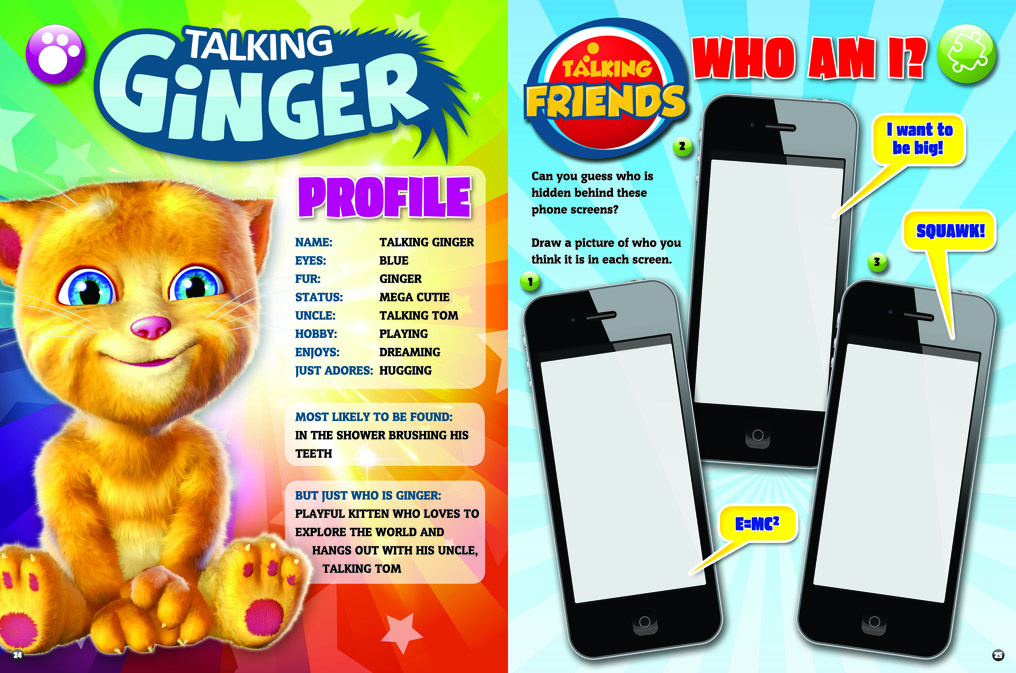 Talking Ginger 2 Eyes