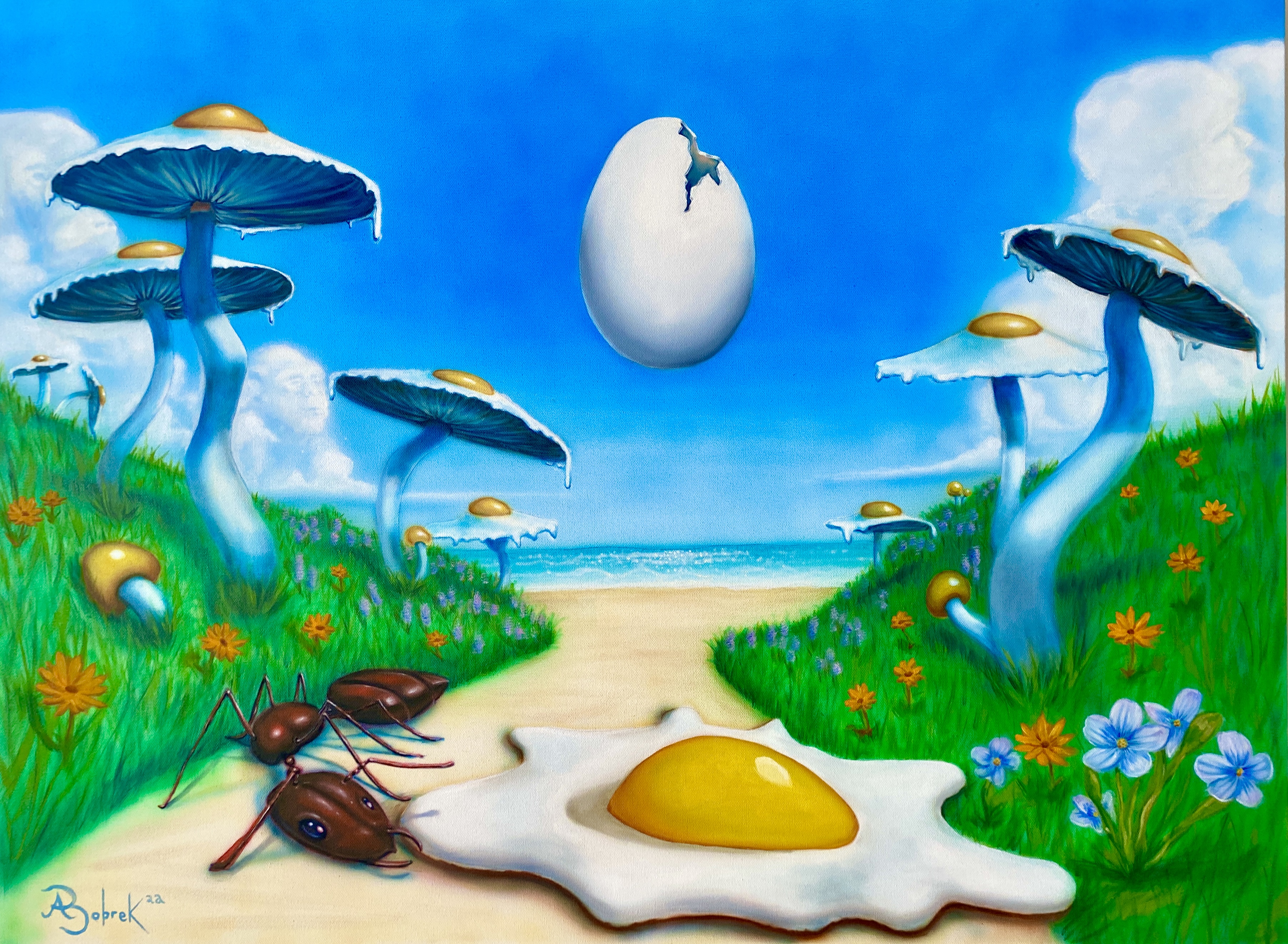 Paintings - Andrew Bobrek