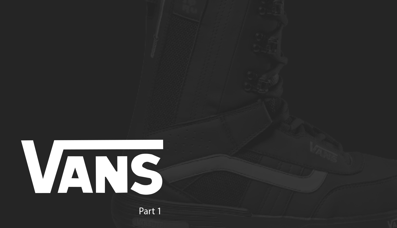 Vans : Part 1 - STEVEC-DESIGNS