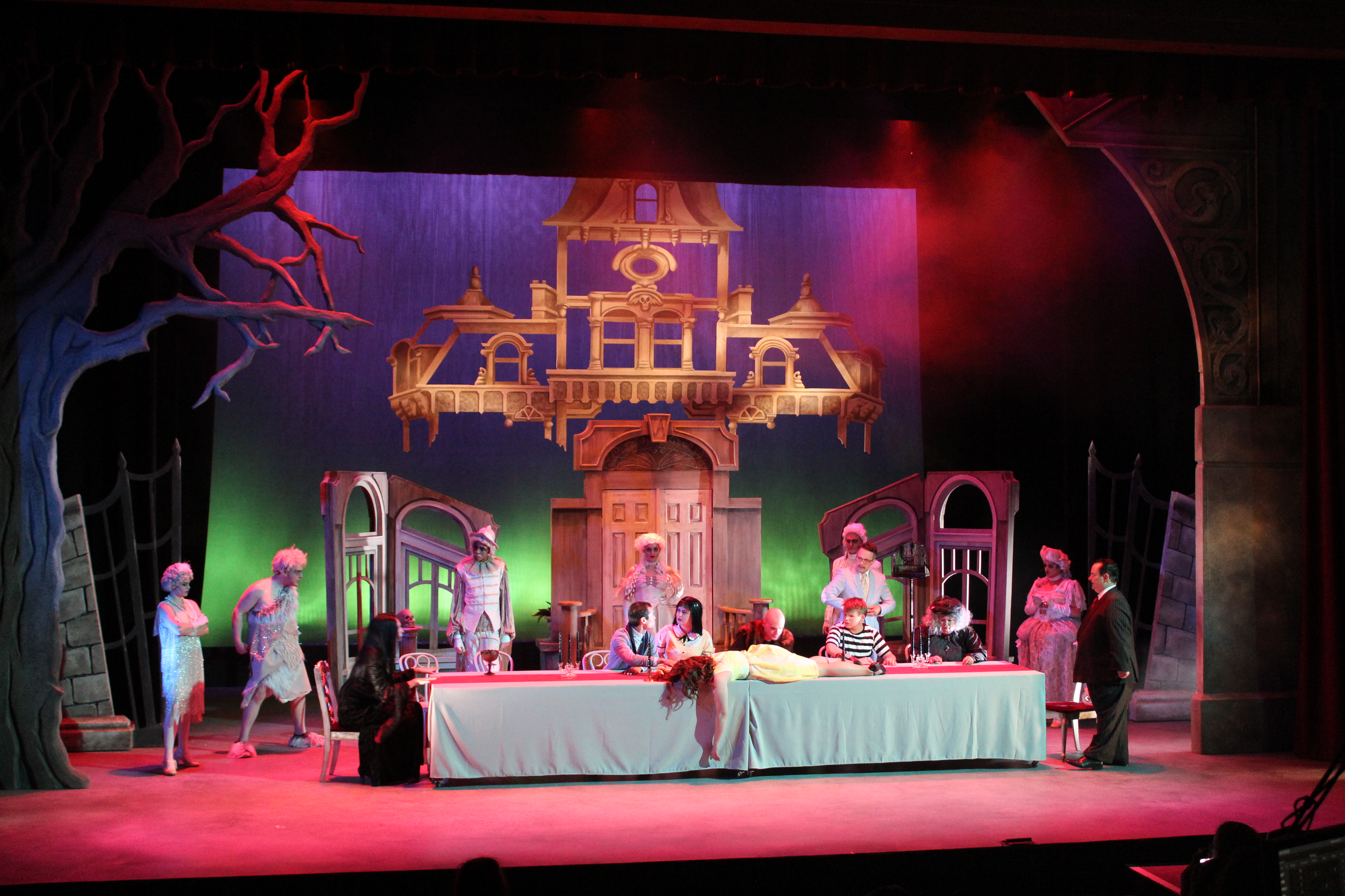 The Addams Family - Kathy Voecks Set Design and Scenic Art