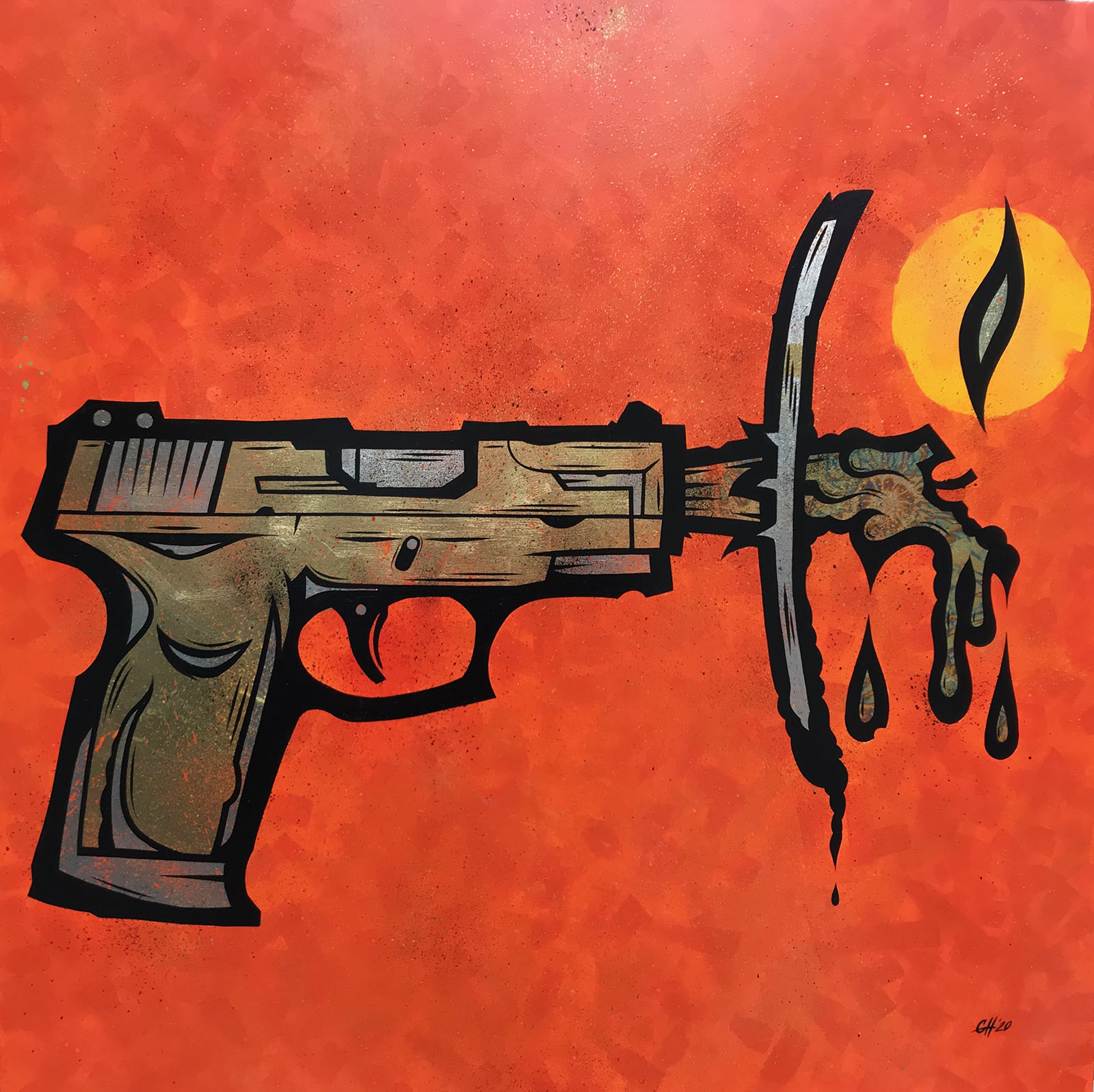 "Your Weapons Are Useless" Show - GREG HIGGINS ART