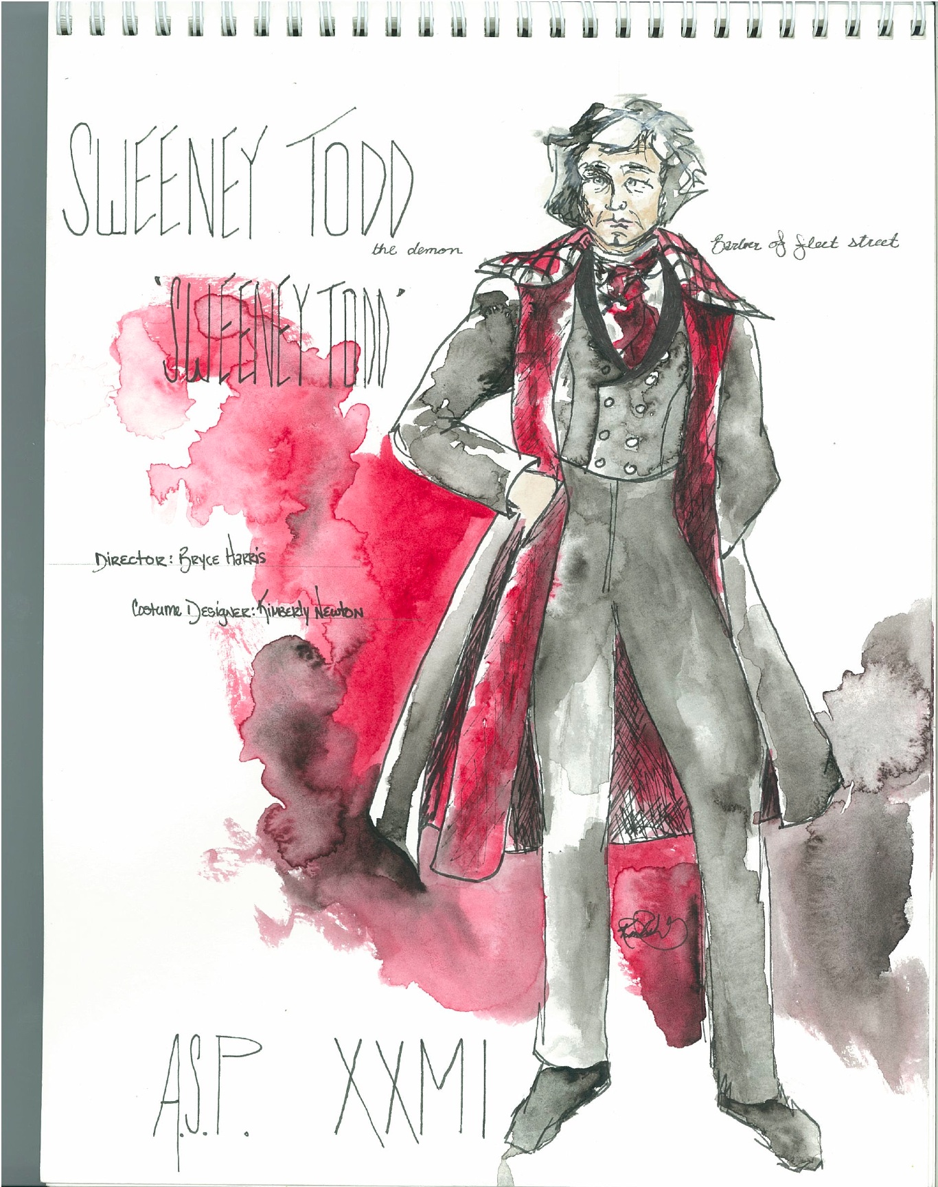 Sweeney Todd Costume Design