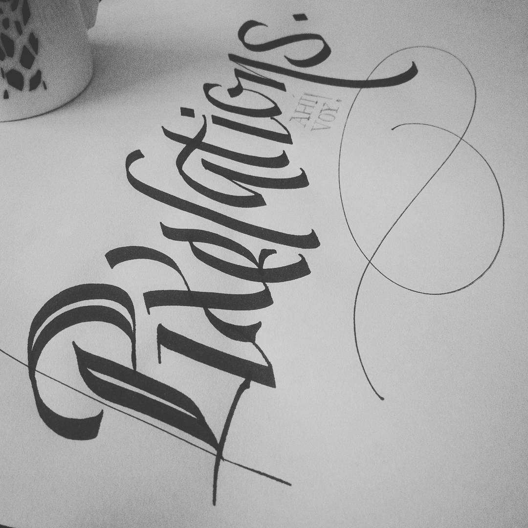 Calligraphy - Fernando Díaz