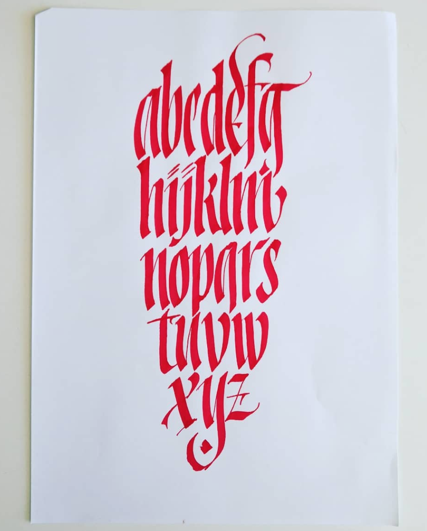 Calligraphy - Fernando Díaz