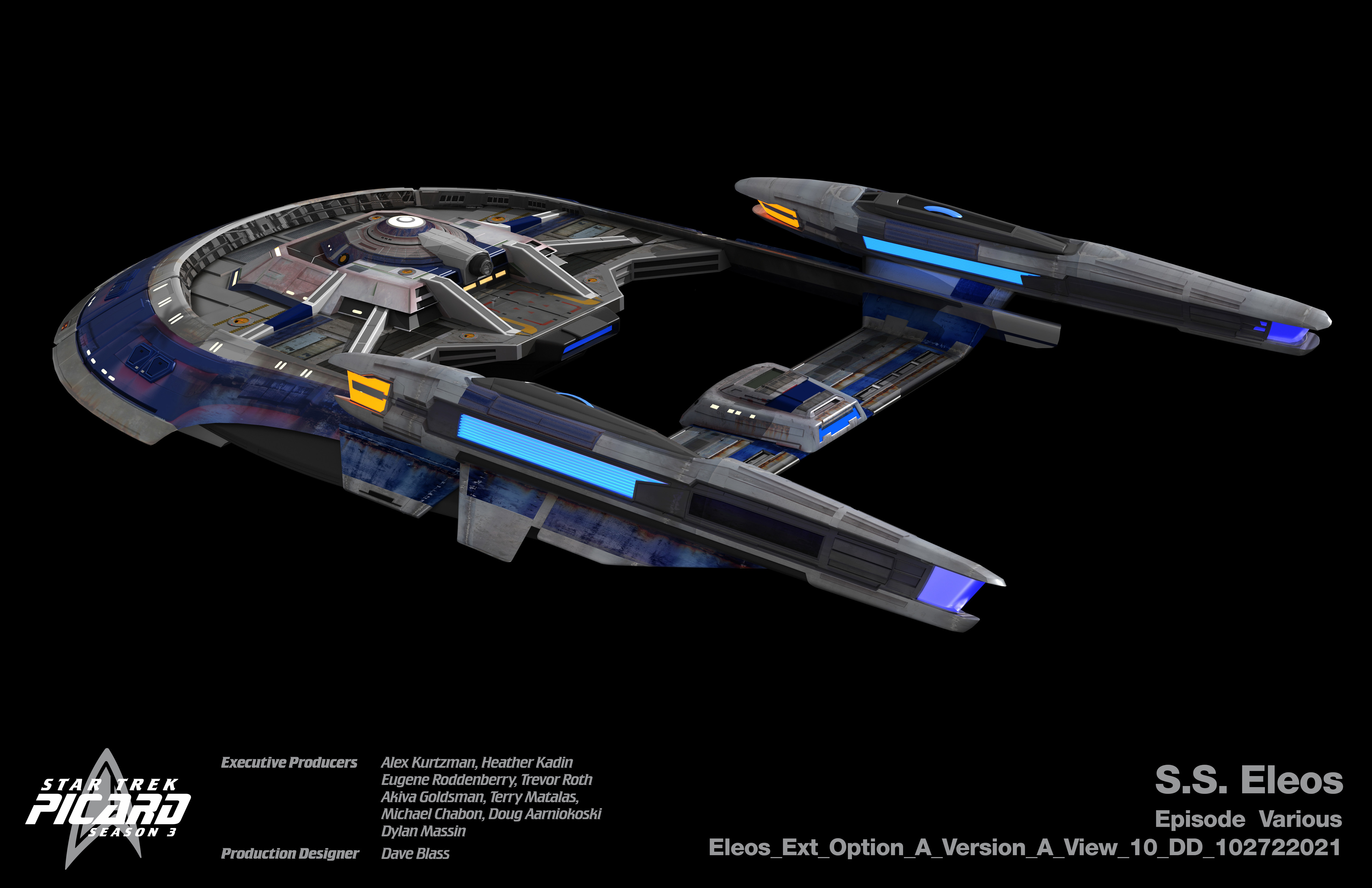 Star Trek: Picard Season 3 Concept Design - DAVE BLASS – PRODUCTION DESIGN