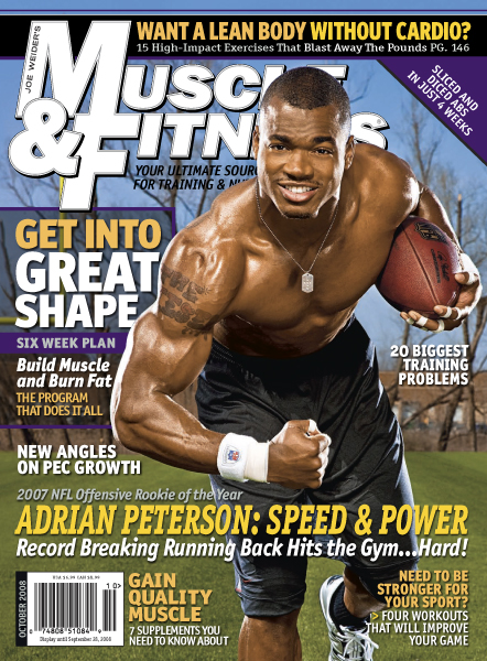 Adrian Peterson Muscle And Fitness