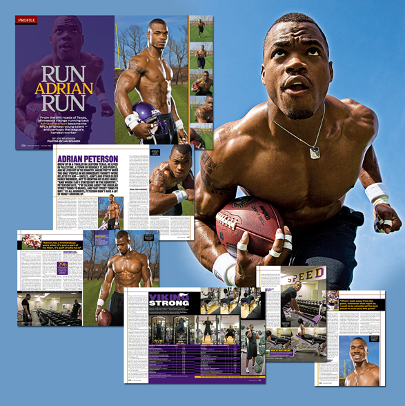 Adrian Peterson Muscle And Fitness