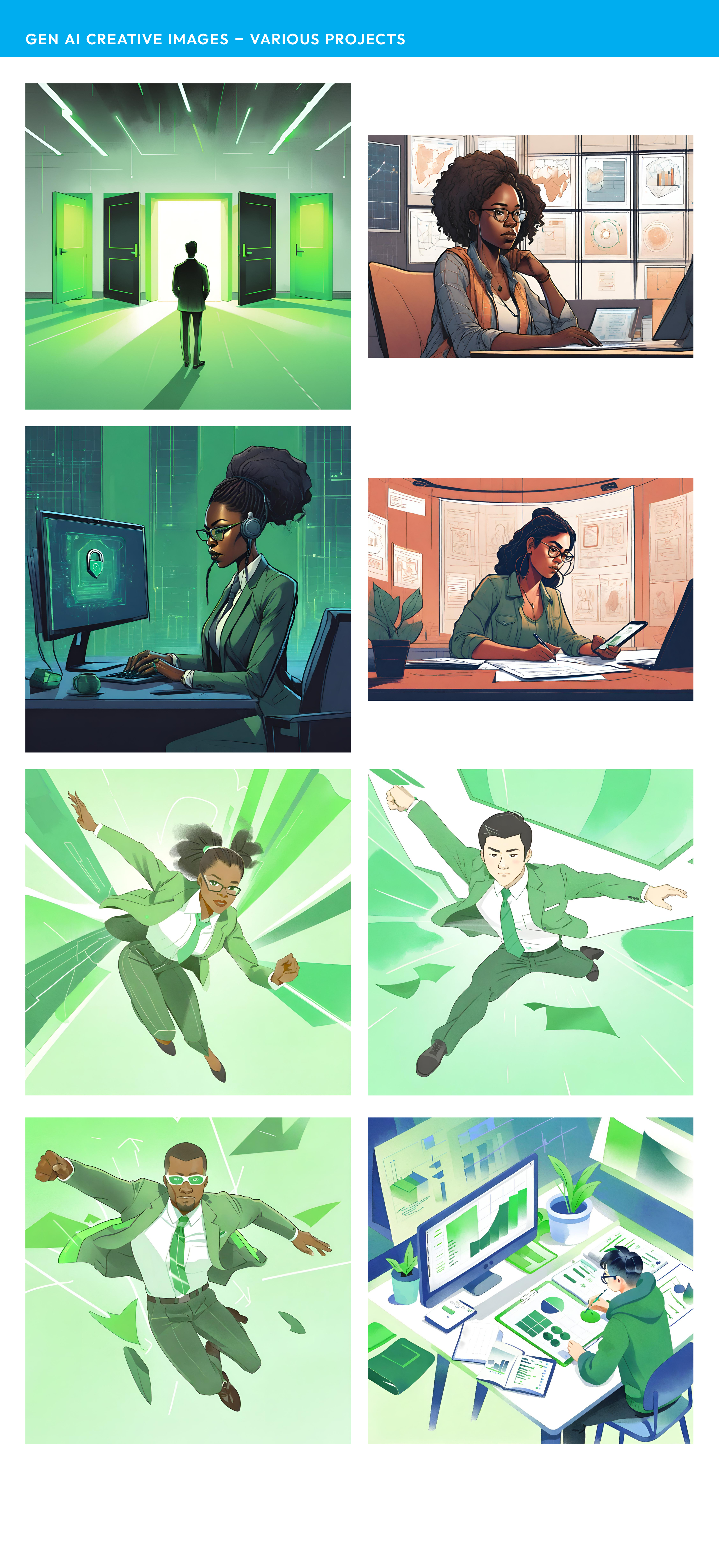 Creative Influenced by Generative AI Tools - Brad Reid