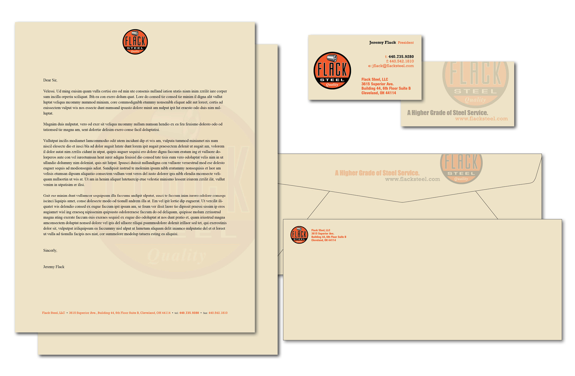 Flack Steel - Kent Nickerson Design