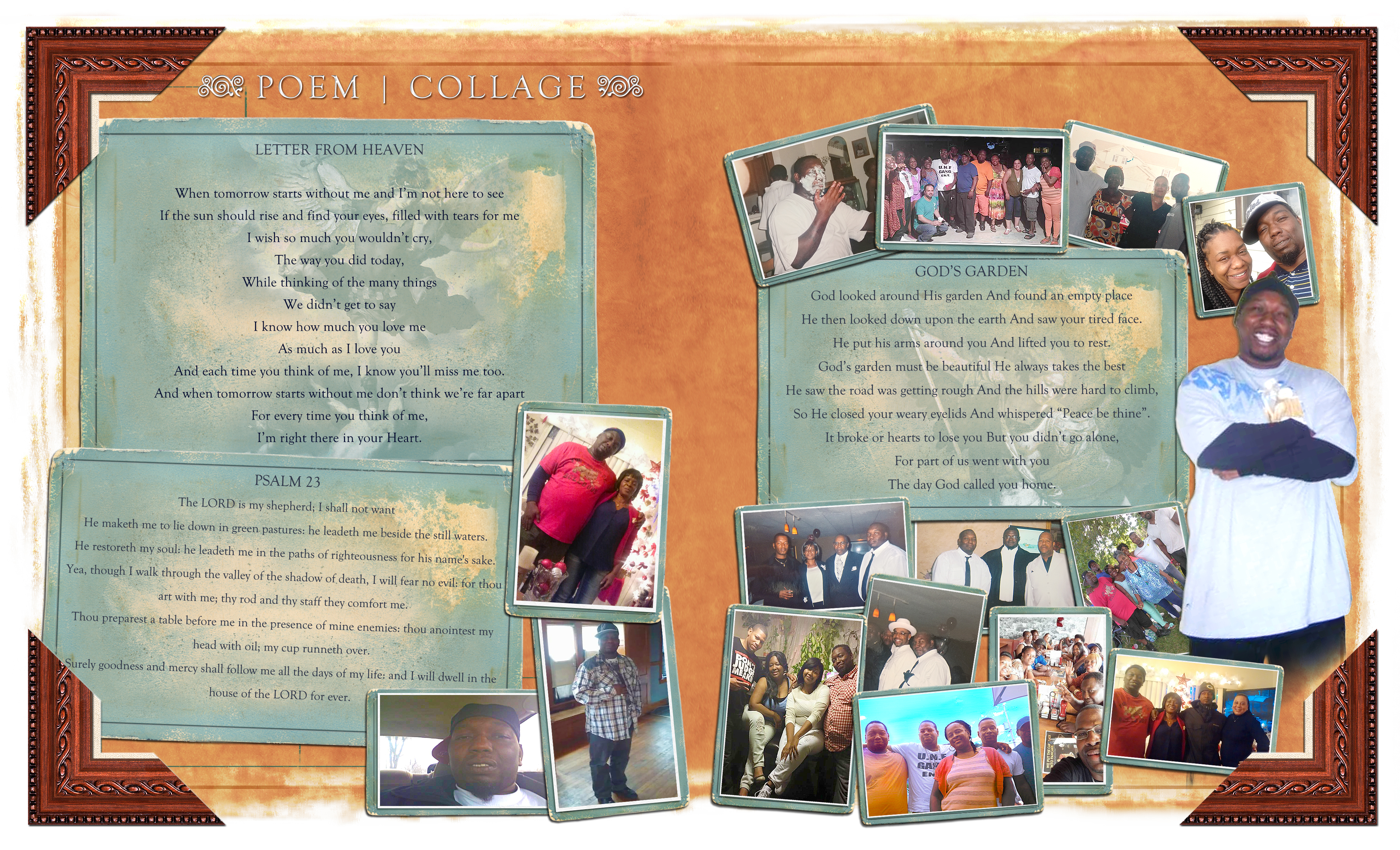 Masters Obituary Samples - Aponda Mimo. Graphic and creative obituary ...