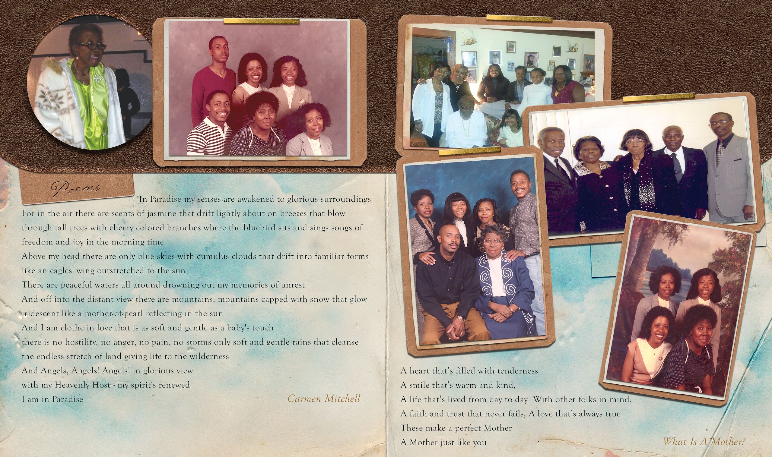 Circle Obituary Samples - Aponda Mimo. Graphic and creative obituary ...