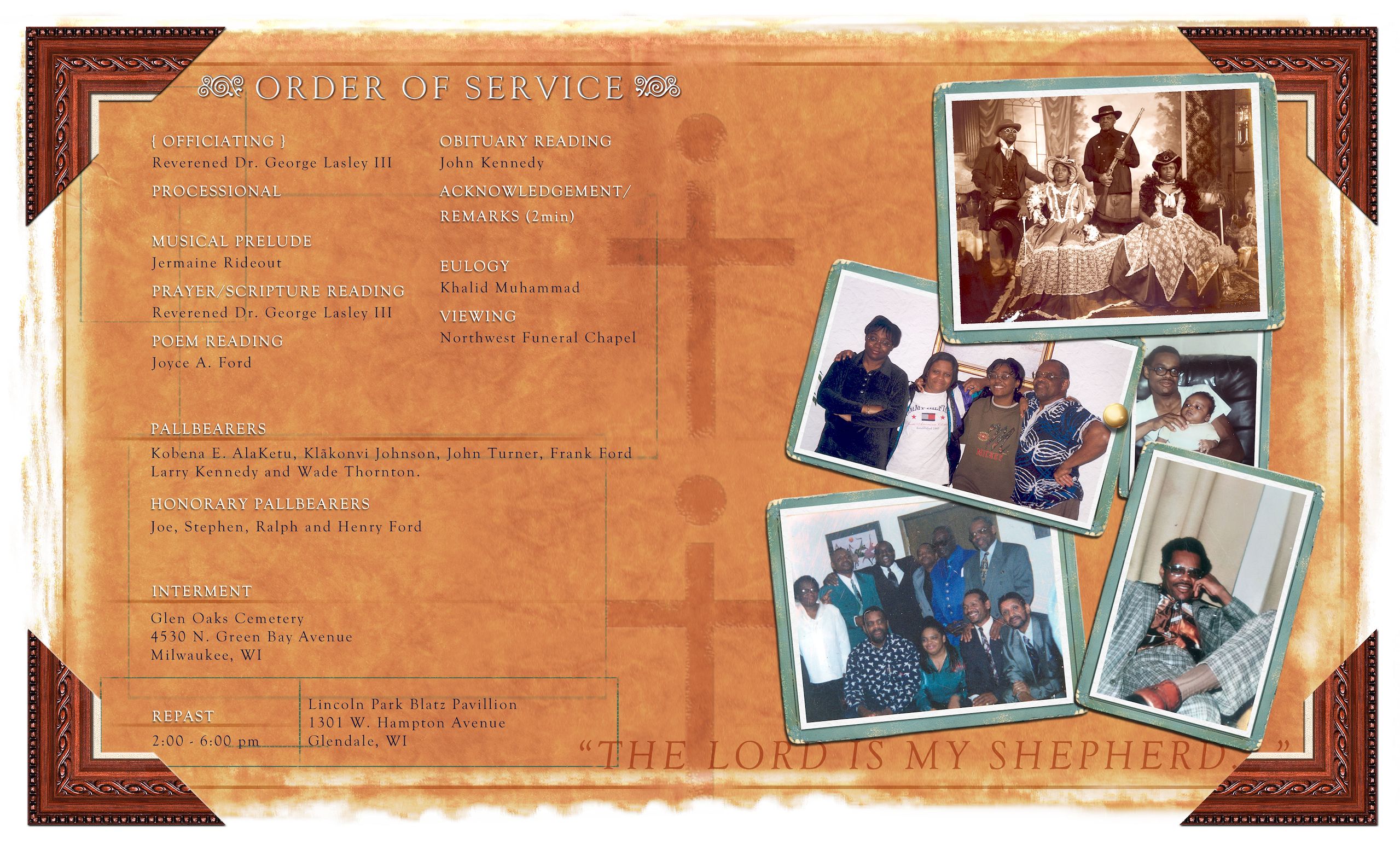 Masters Obituary Samples - Aponda Mimo. Graphic and creative obituary ...