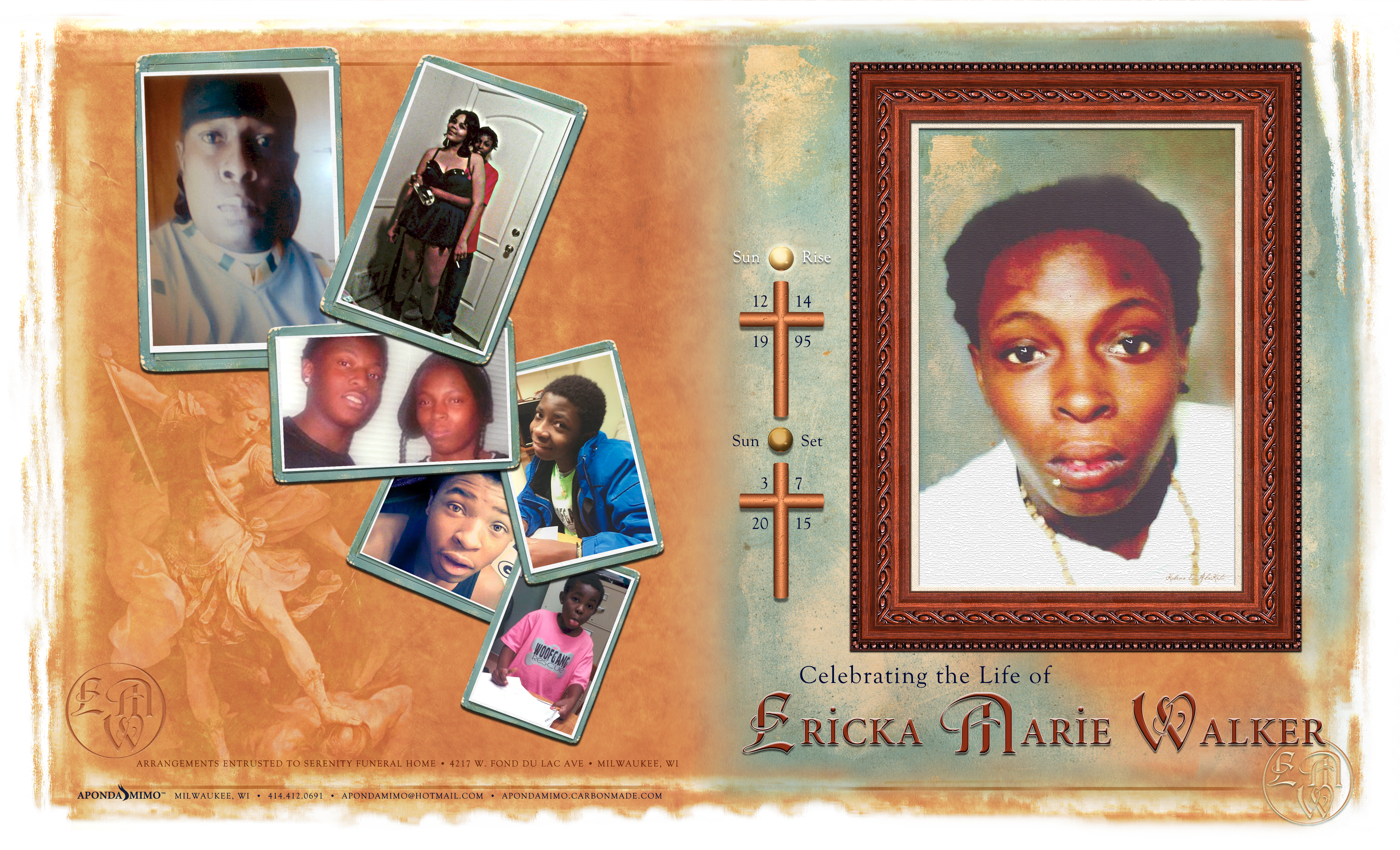 Masters Obituary Samples - Aponda Mimo. Graphic and creative obituary ...