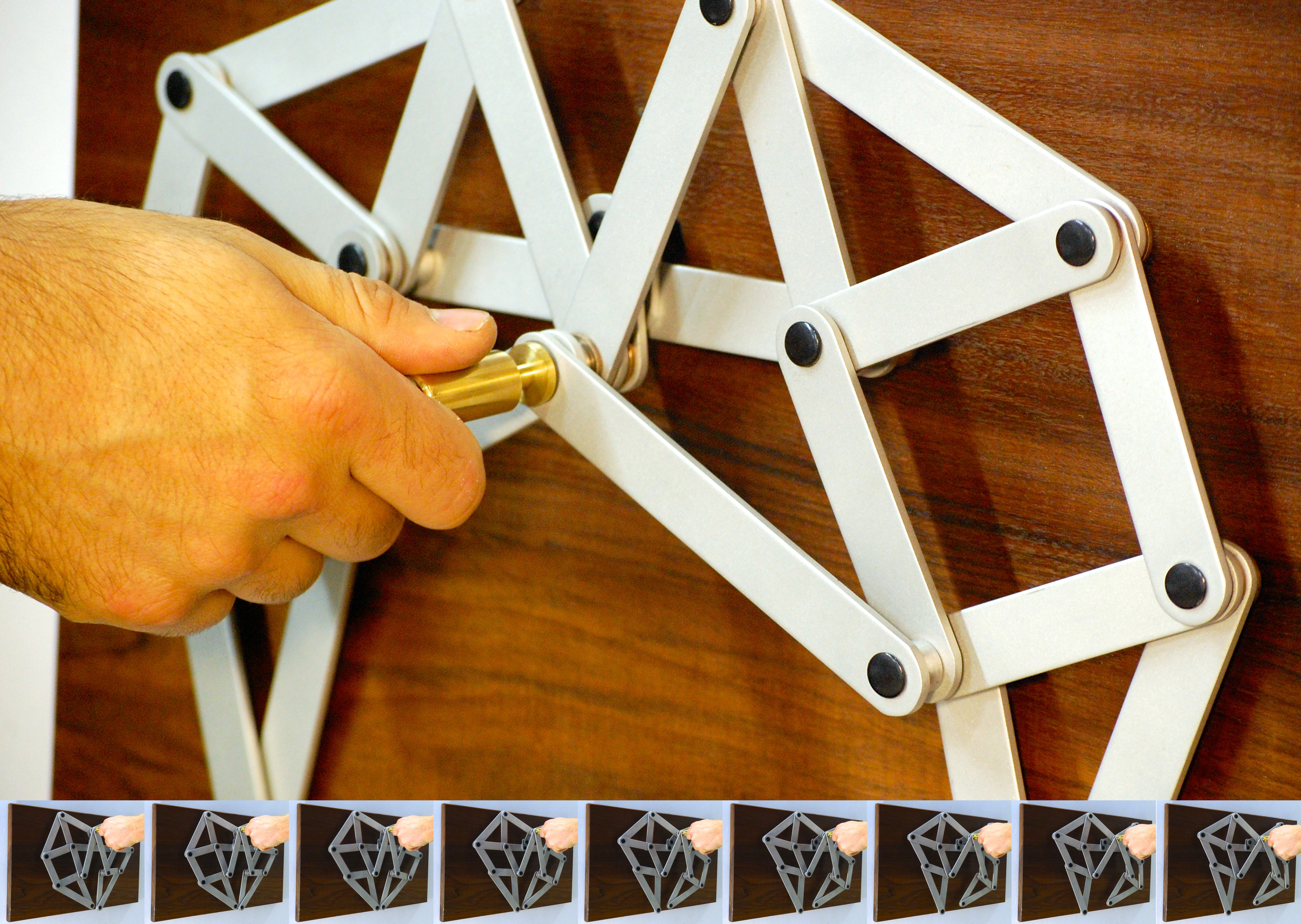 Stanford ME 203: Hand Driven Jansen Linkage - Engineering Design Portfolio