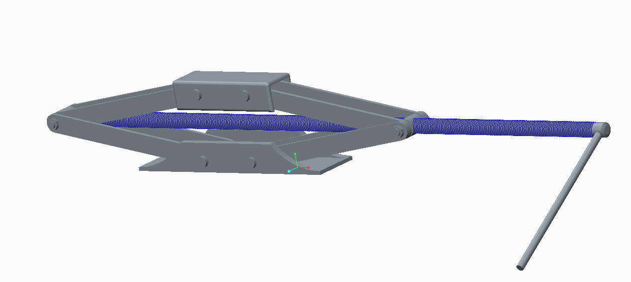 Car Jack CAD Design - Engineering Design Portfolio