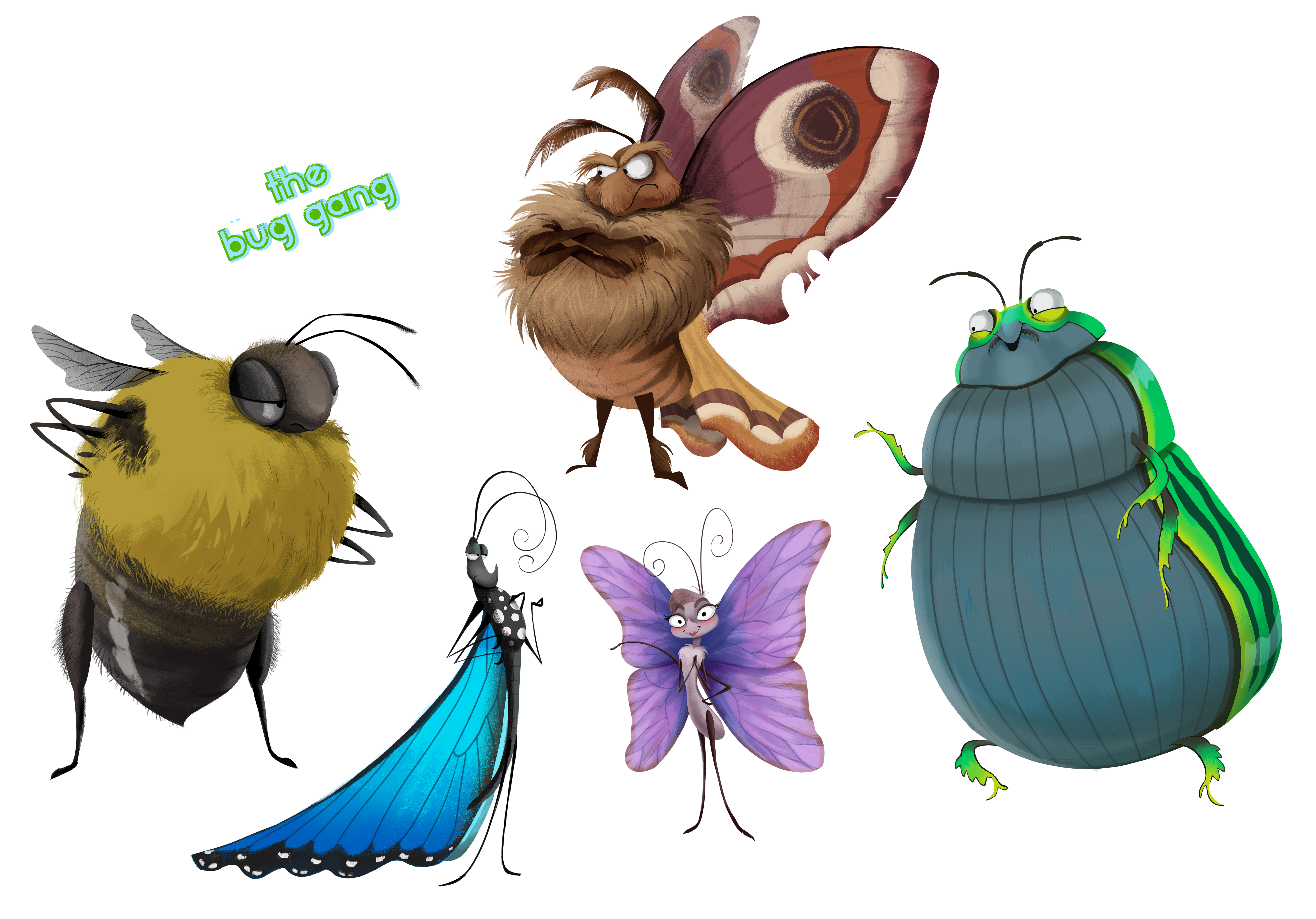 Character Design - Claire Almon Portfolio