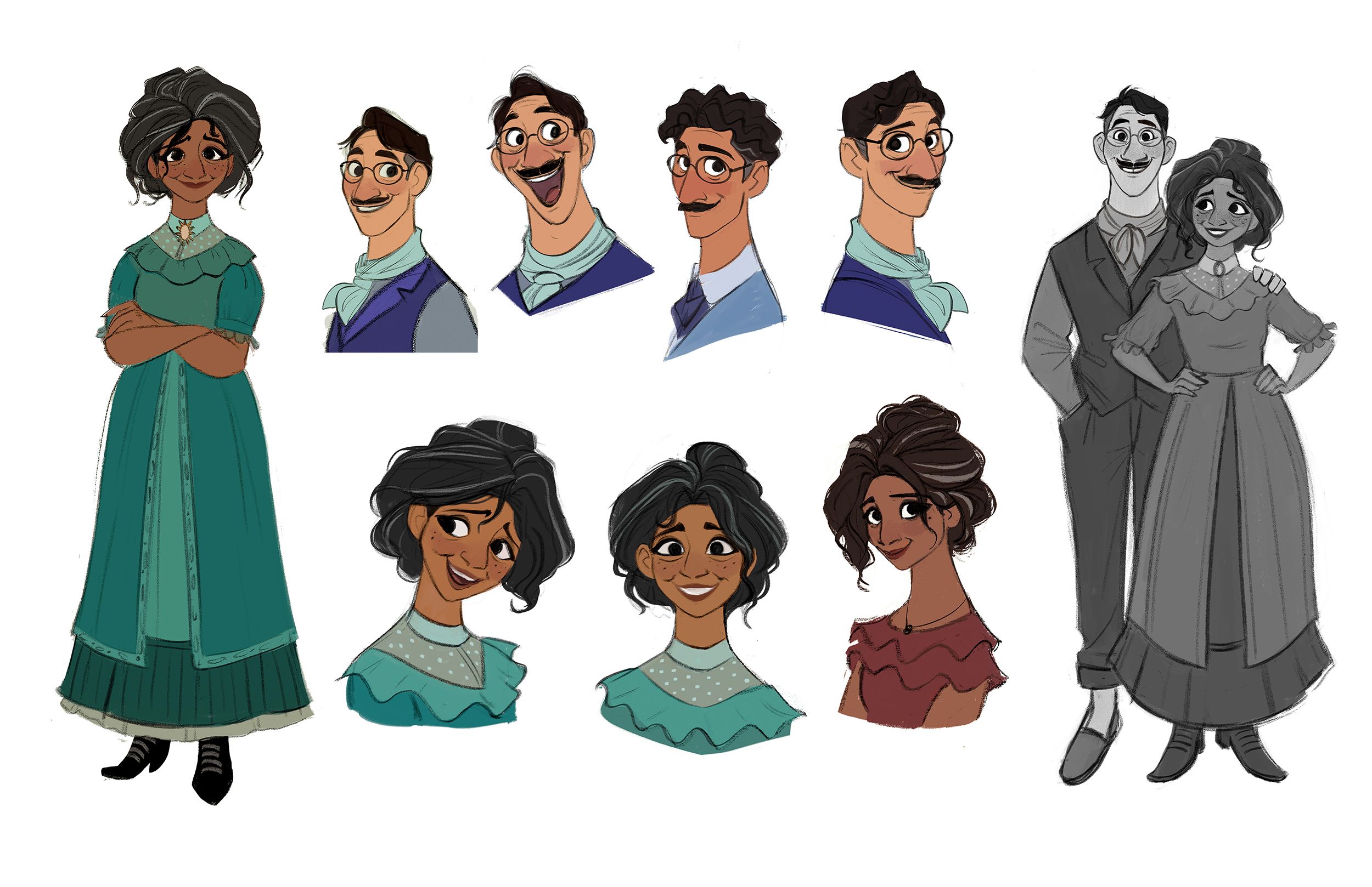 encanto concept art on Tumblr