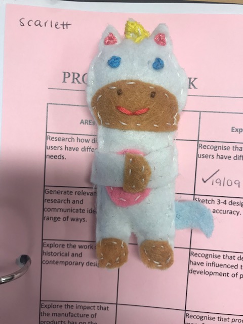KS3 Design Technology & Year 9 Textiles - Jade O’Donovan