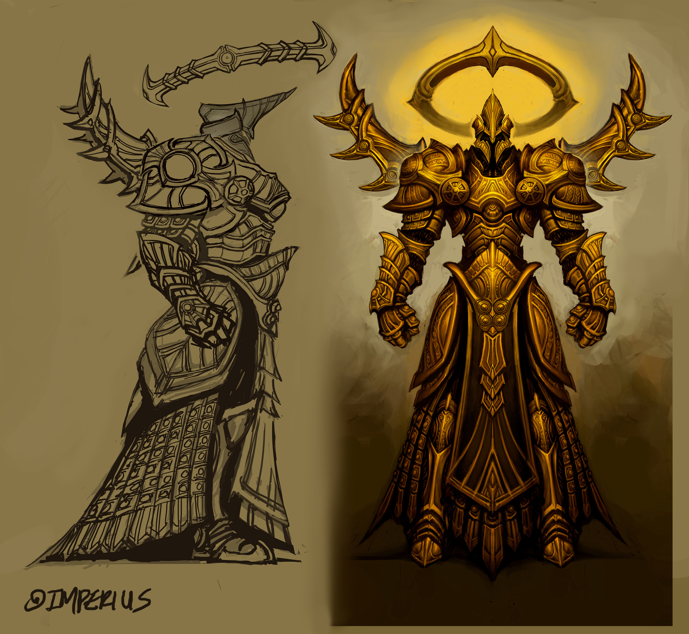 Diablo 3 Imperius Drawing