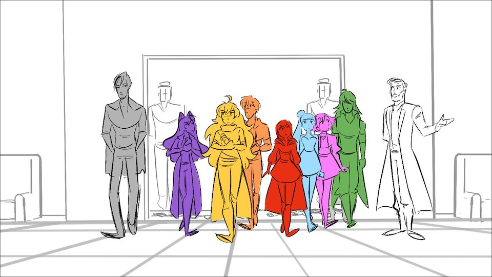 Rwby Vol7 Episode 2 The Art Of Cassidy Stone
