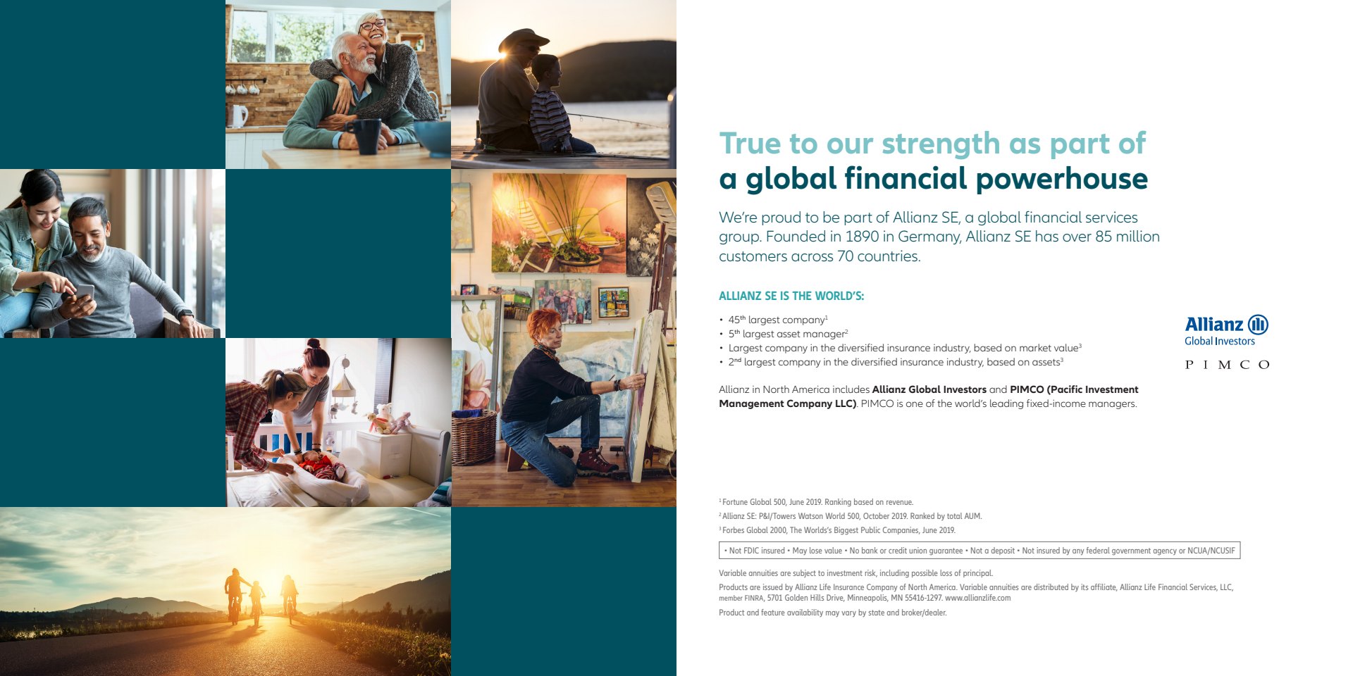 Allianz True Brochure - Sally Manzano Designs