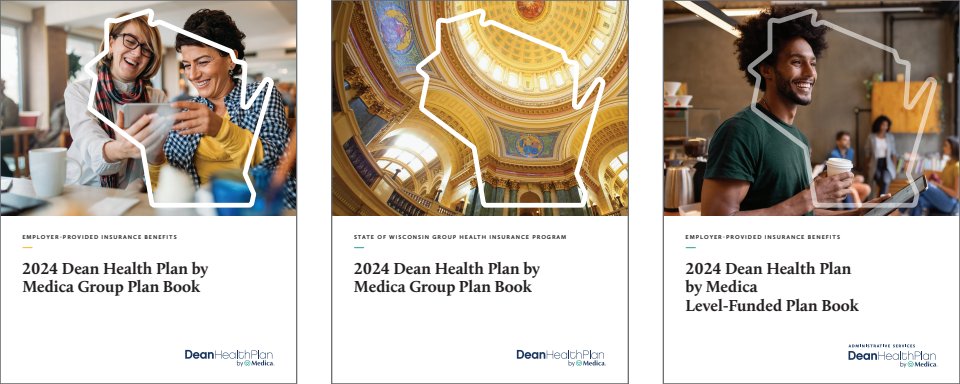 Dean Health Plan by Medica 2024 Plan Books - Sally Manzano Designs