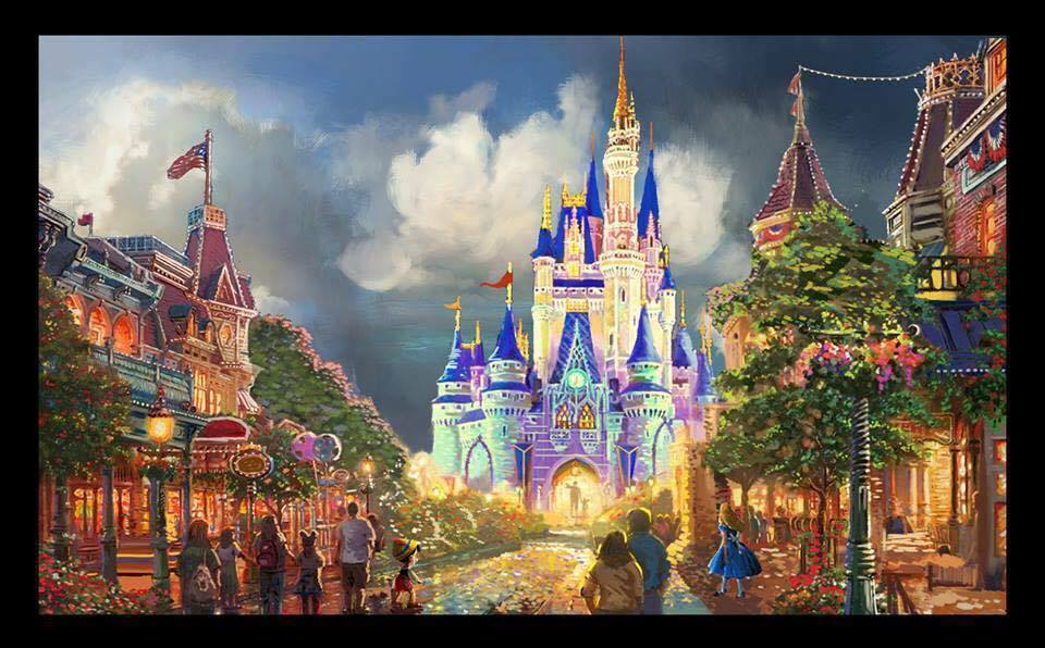 Disney World Painting