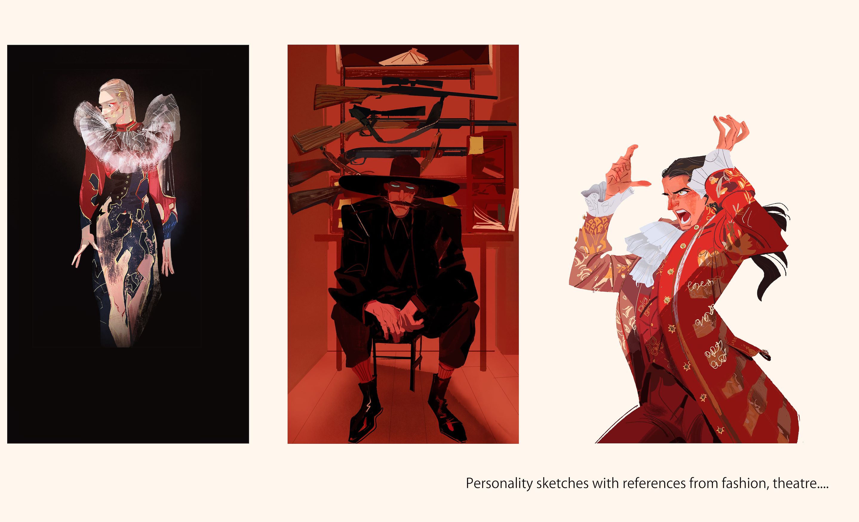 + Character Design + - S o p h i e L i