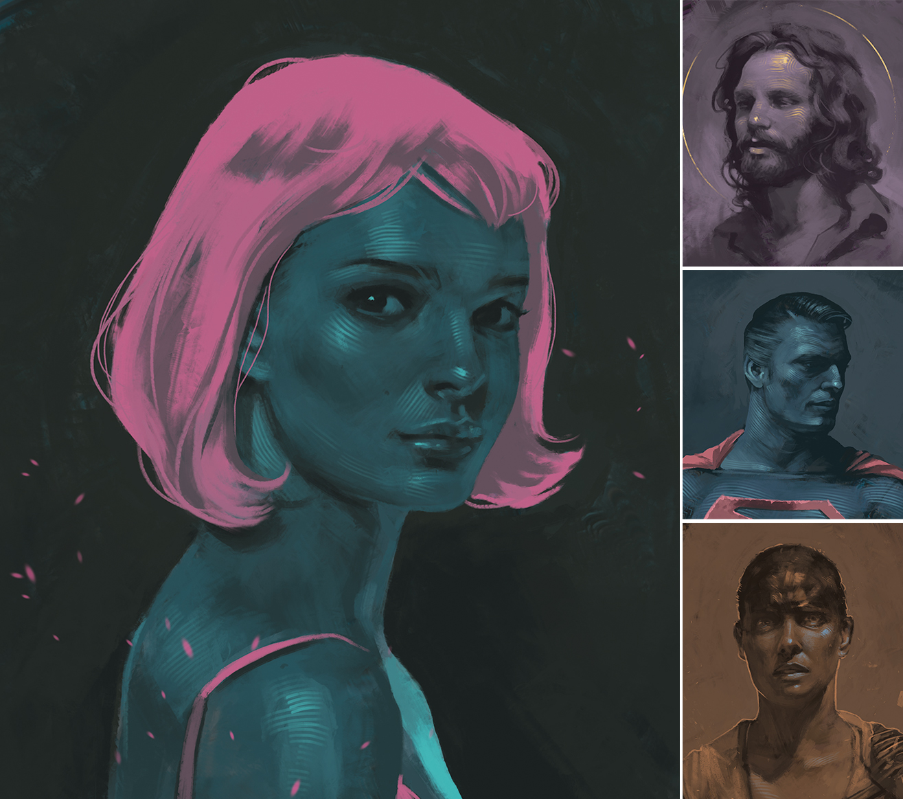 DIGITAL PORTRAITS - DANIEL BARAJAS / artist