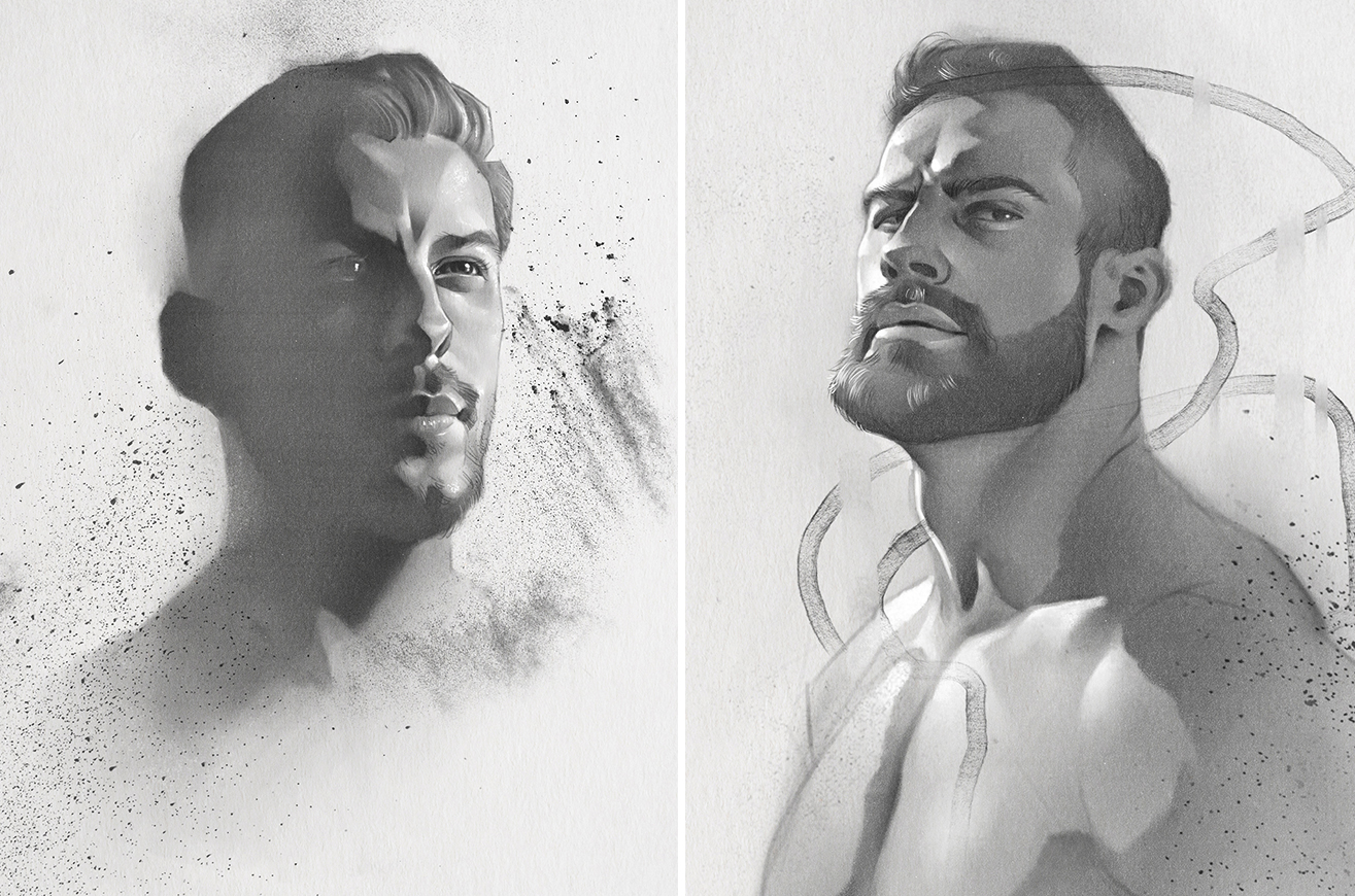 DIGITAL PORTRAITS - DANIEL BARAJAS / artist