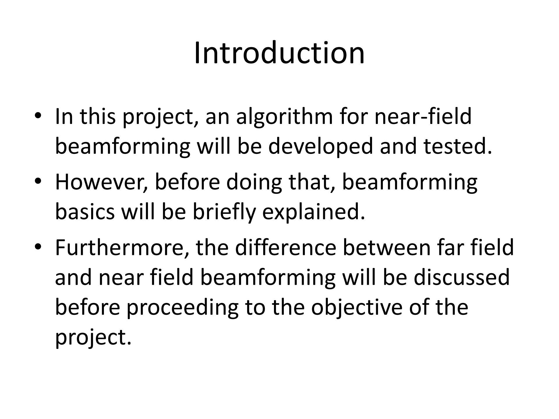 Near Field Beamforming - Asif’s Portfolio