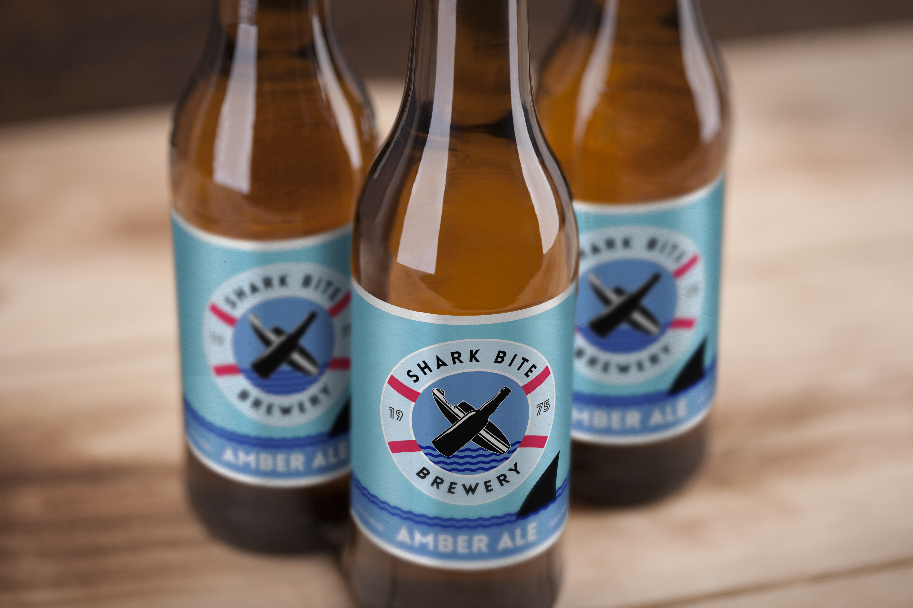 Shark Bite Brewery: Packaging Design - Sara Klapheke – Portfolio
