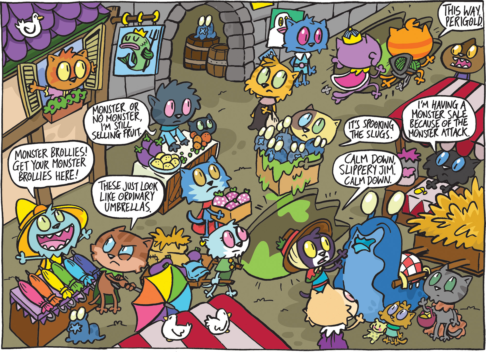 Kitty Quest Graphic Novel - Phil Corbett Illustration & Character ...