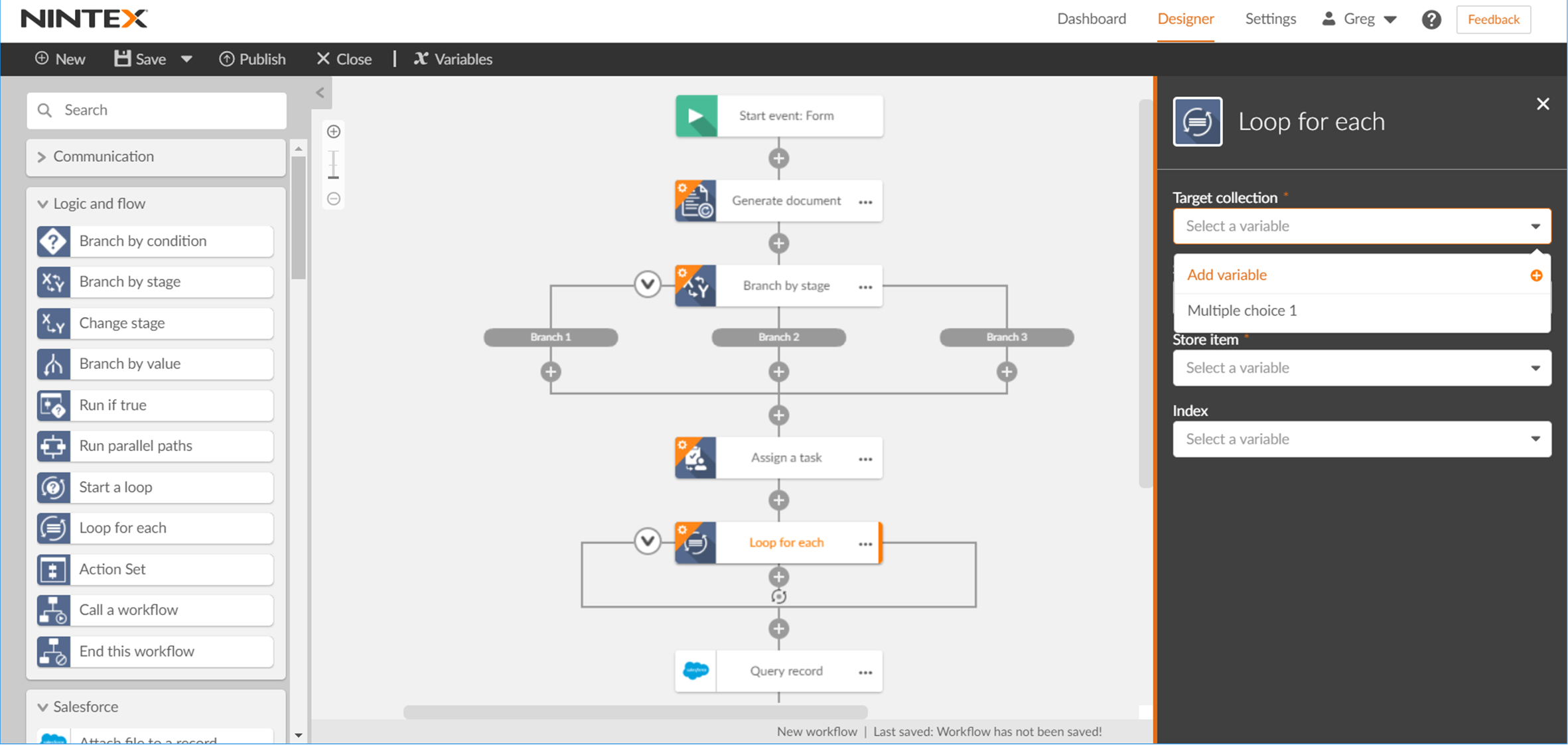 Nintex - Greg Mullen, UX Designer