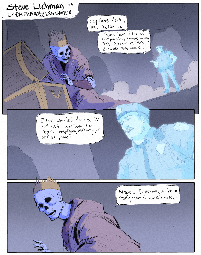 Steve Lichman - Dave Rapoza Comics