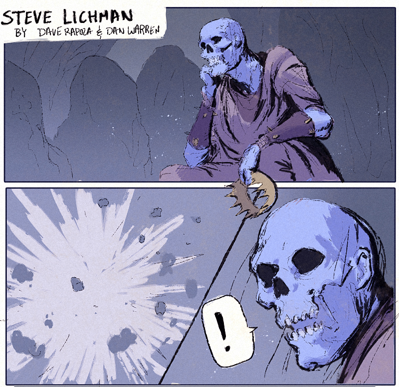 Steve Lichman - Dave Rapoza Comics